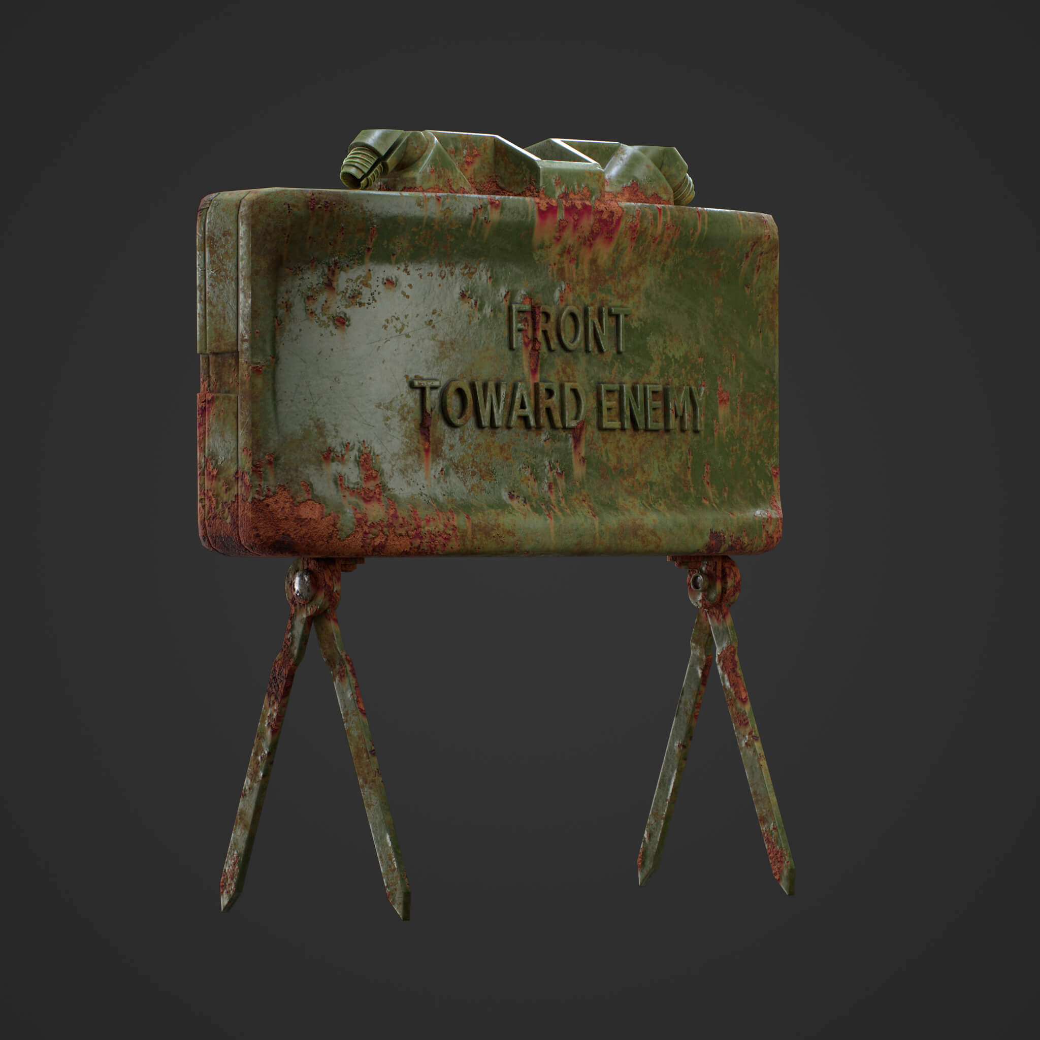 M18A1 Claymore Mine 3D Game Ready Model Low Poly 3D Model by p0ir000t