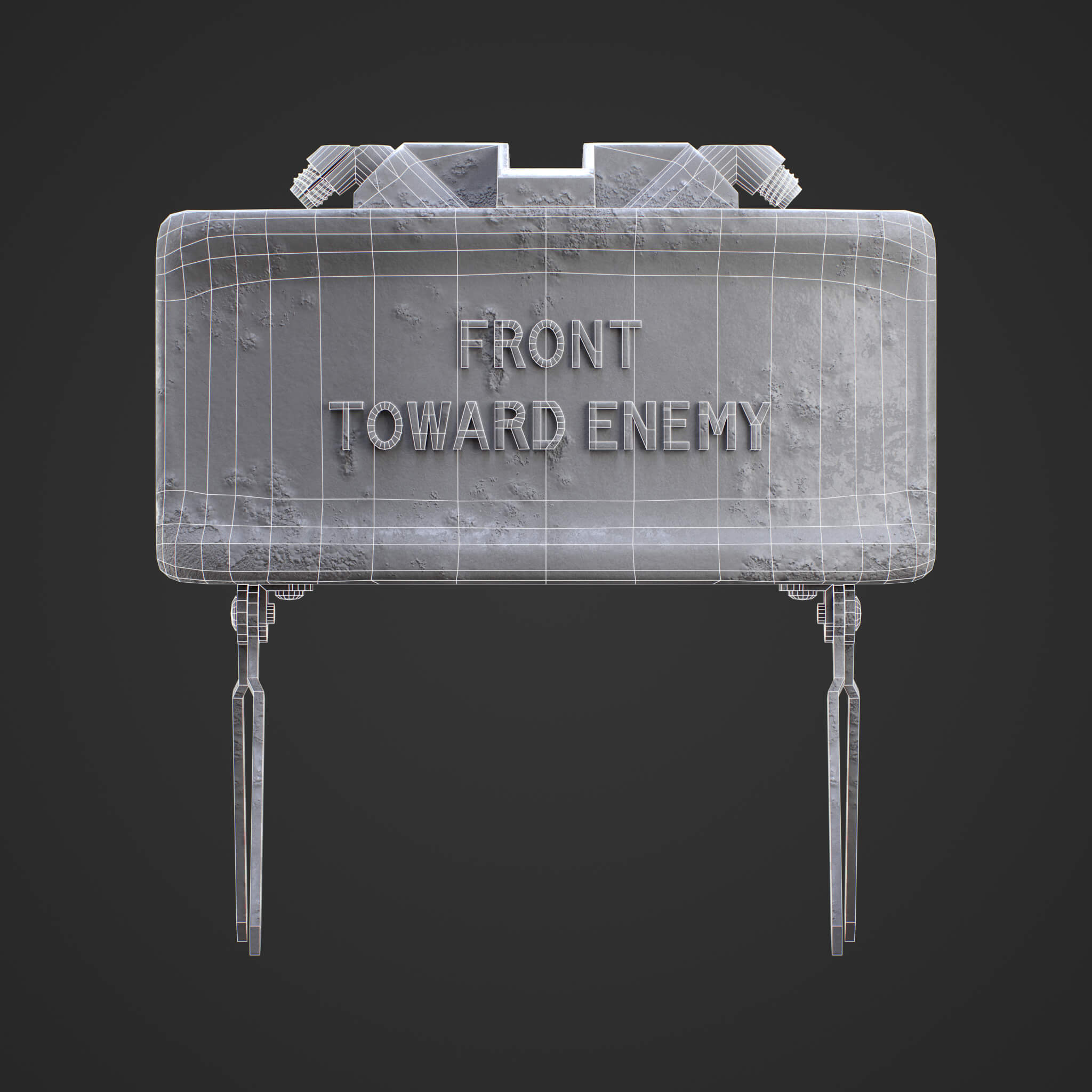 M18A1 Claymore Mine 3D Game Ready Model Low Poly 3D Model by p0ir000t