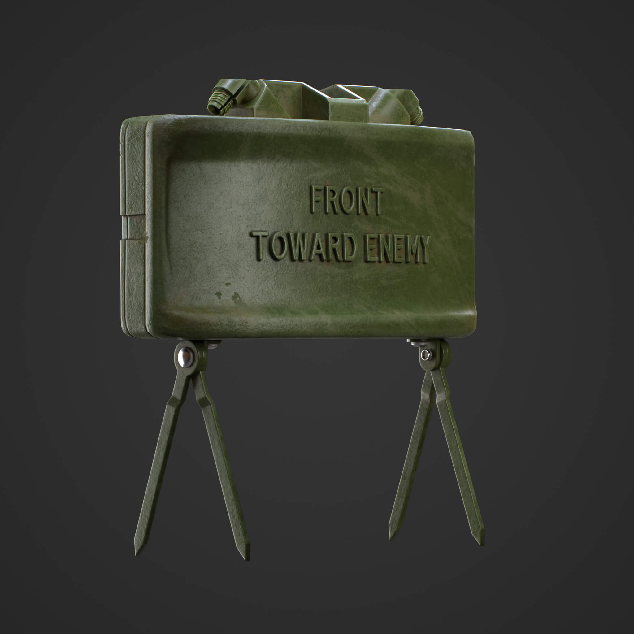 M18A1 Claymore Mine 3D Game Ready Model Low Poly 3D Model by p0ir000t