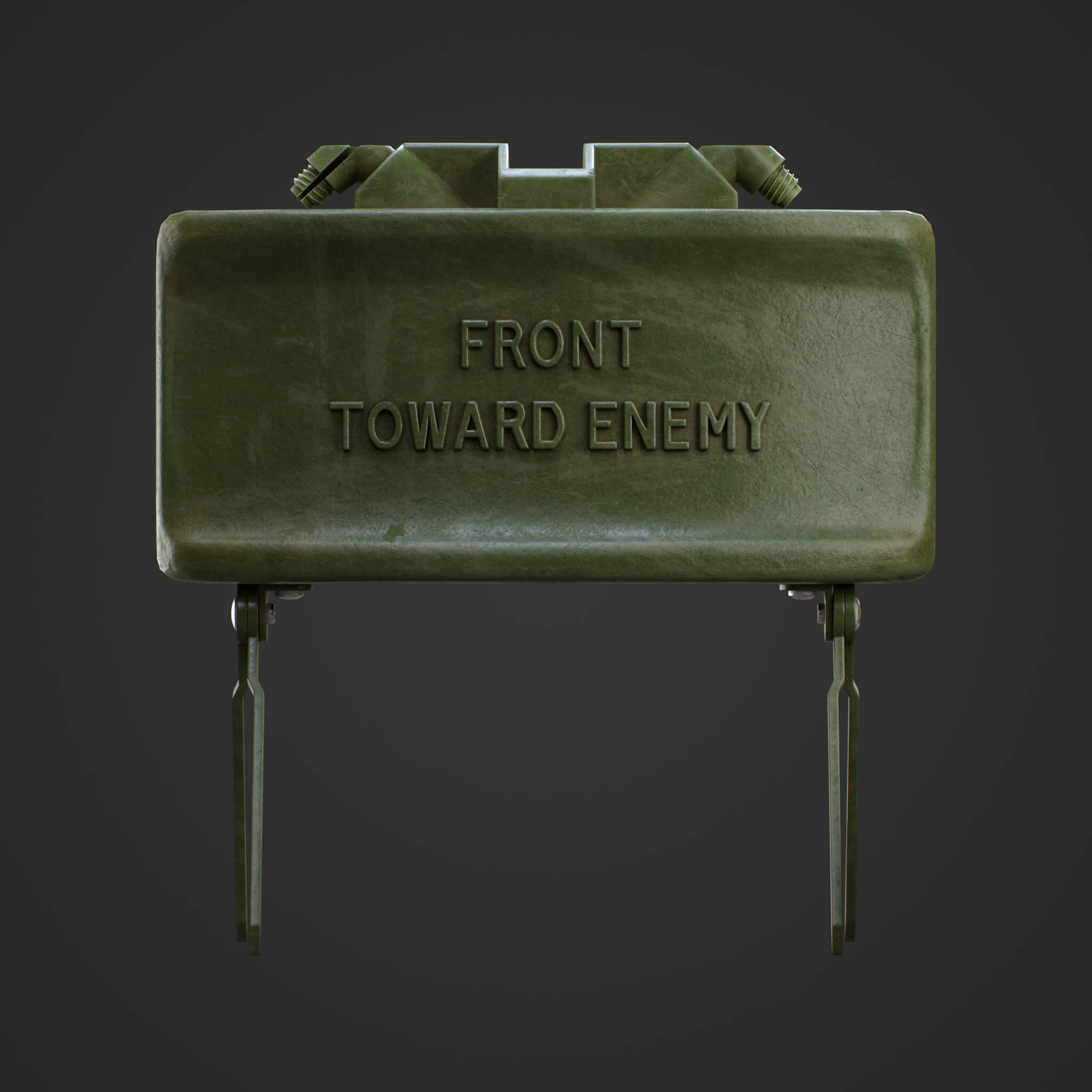 M18A1 Claymore Mine 3D Game Ready Model Low Poly 3D Model by p0ir000t