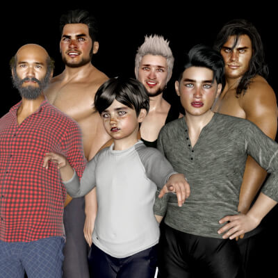 Daz Bundles | Characters | Male Characters | RenderHub