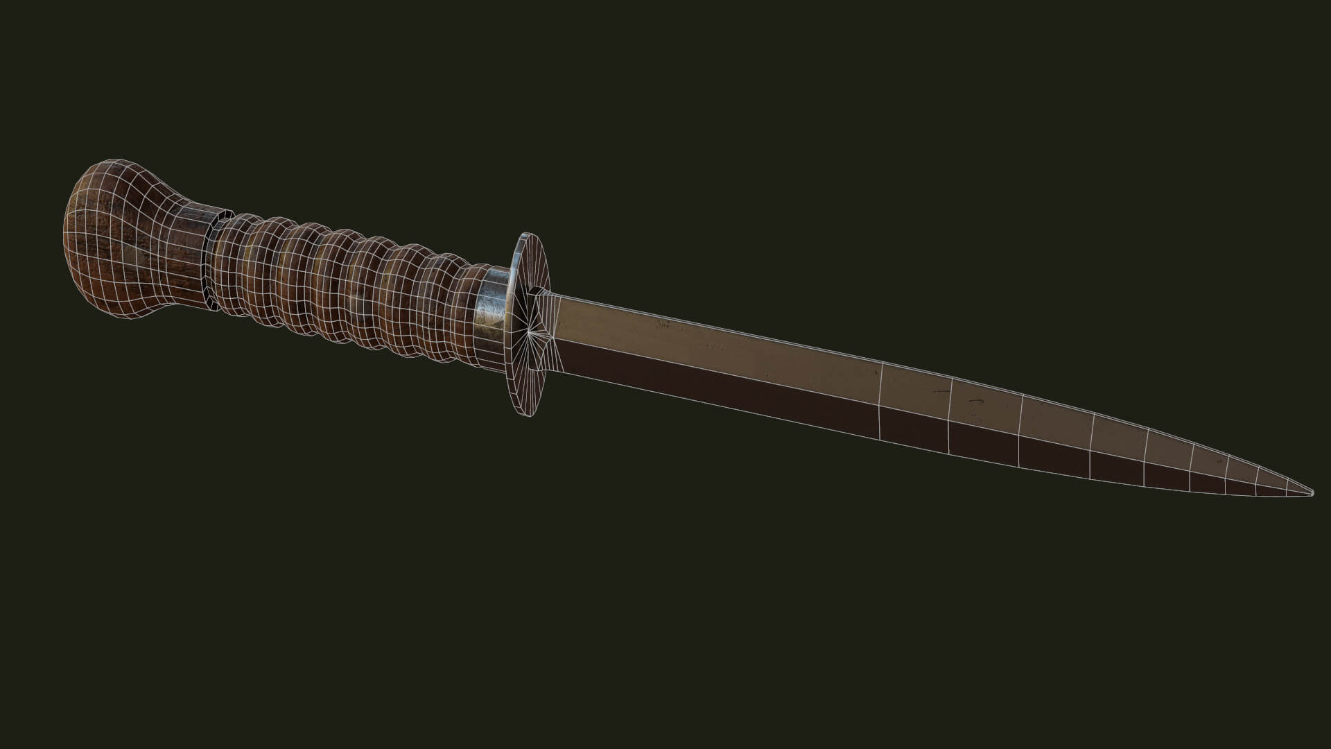 Dutch 1917 Model Storm Dolk by Pabst