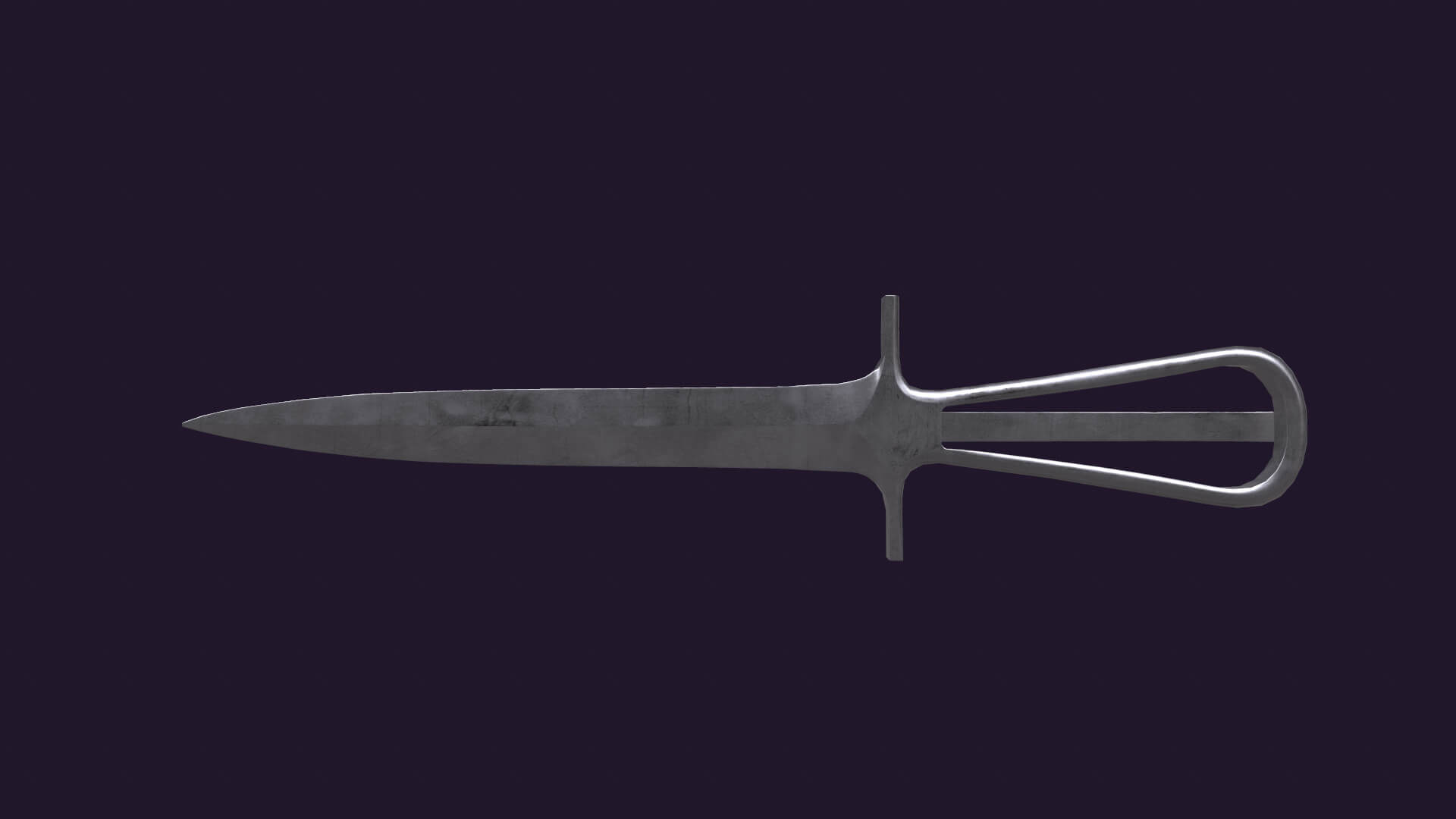 French Nail Trench Knife - 3D Model by Pabst
