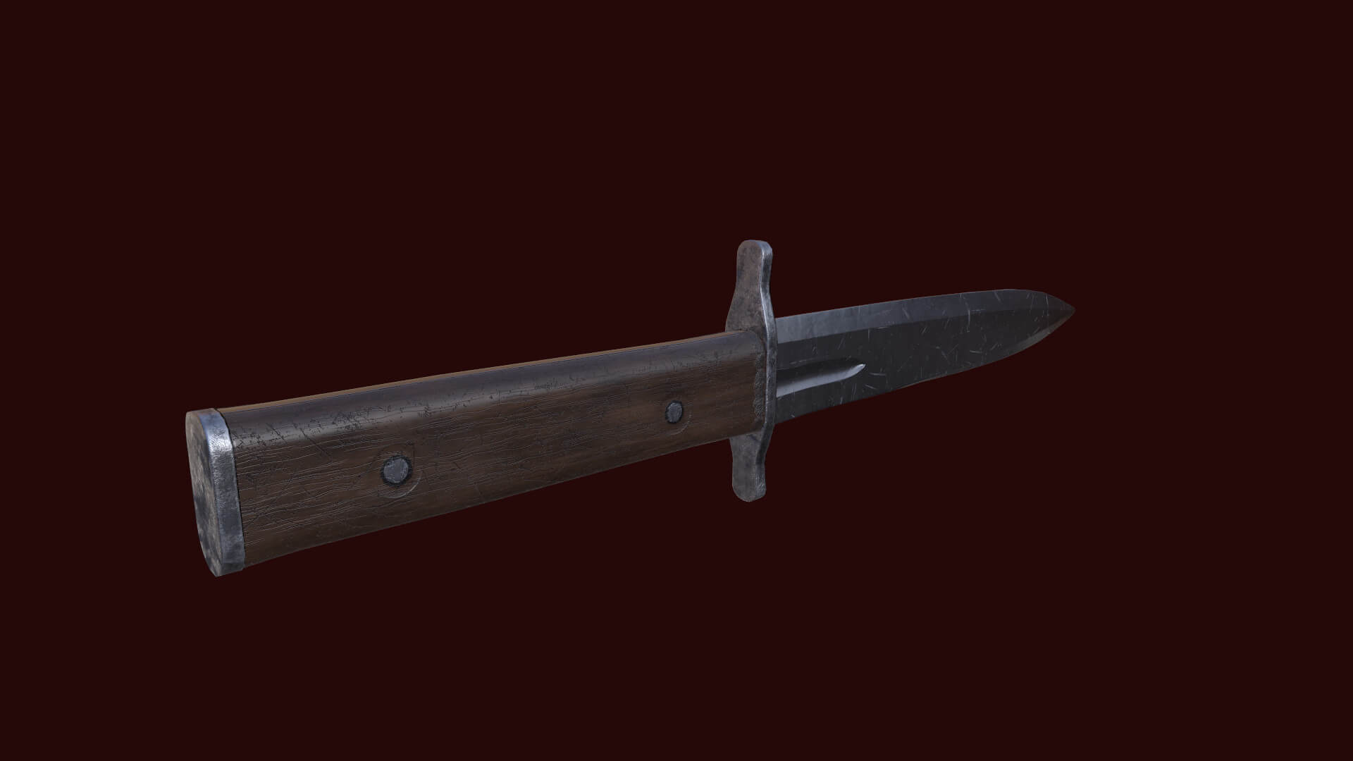 Italian WWI Arditi Dagger - 3D Model by Pabst