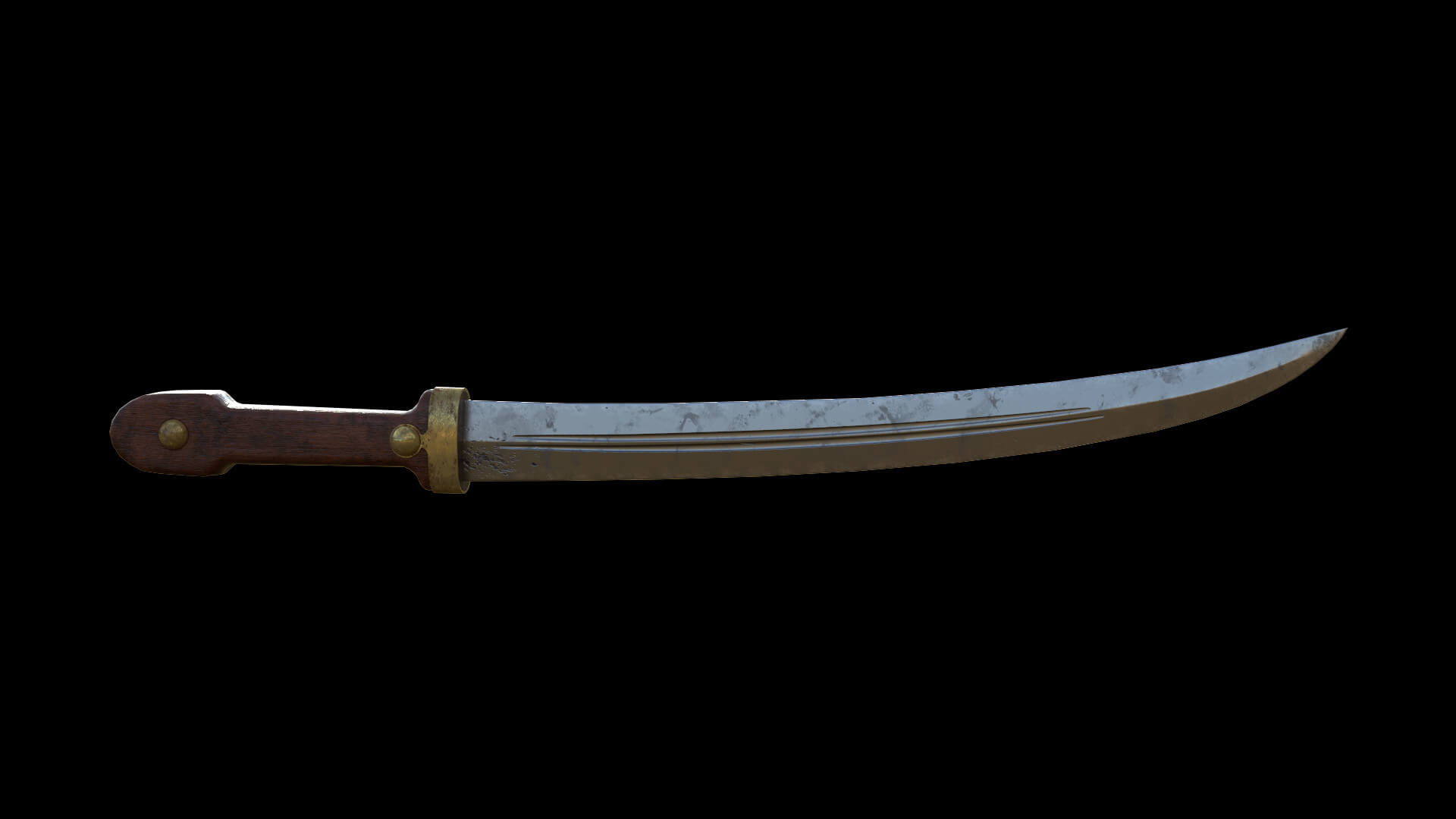 Russian WWI Bebut Kindjal Short Sword M1907 - 3D Model by Pabst