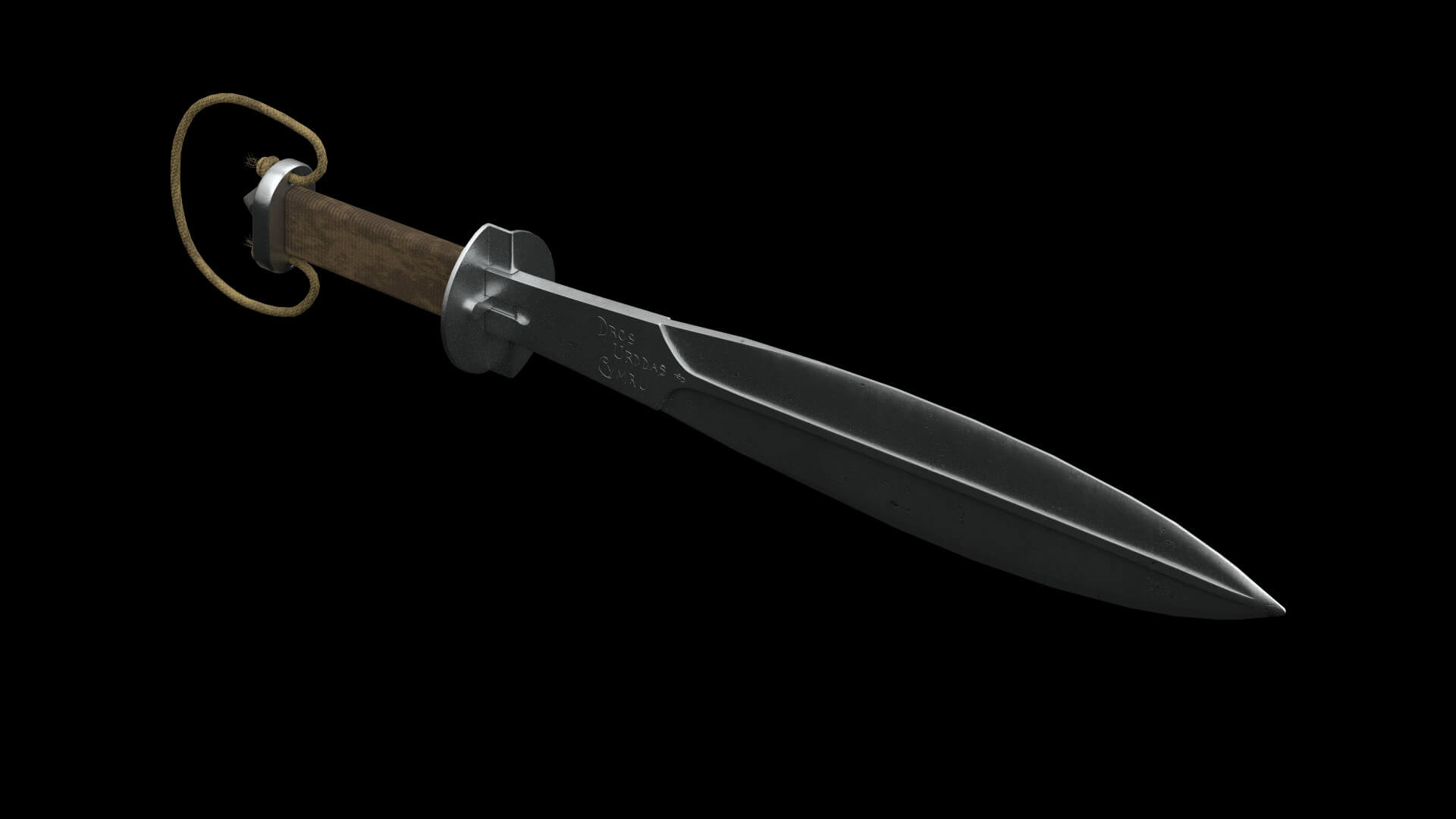 Welsh Knife 1916 - 3D Model by Pabst