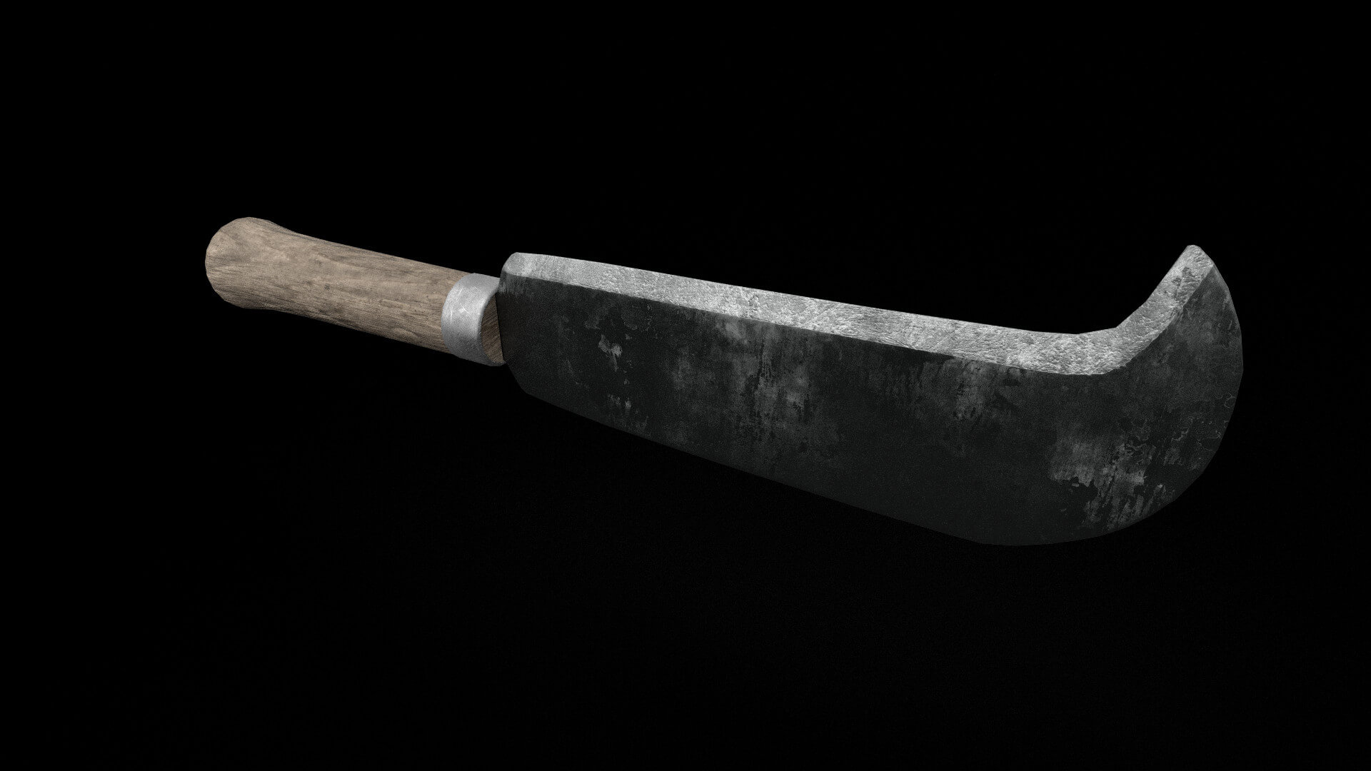 WWI Military Billhook - 3D Model by Pabst
