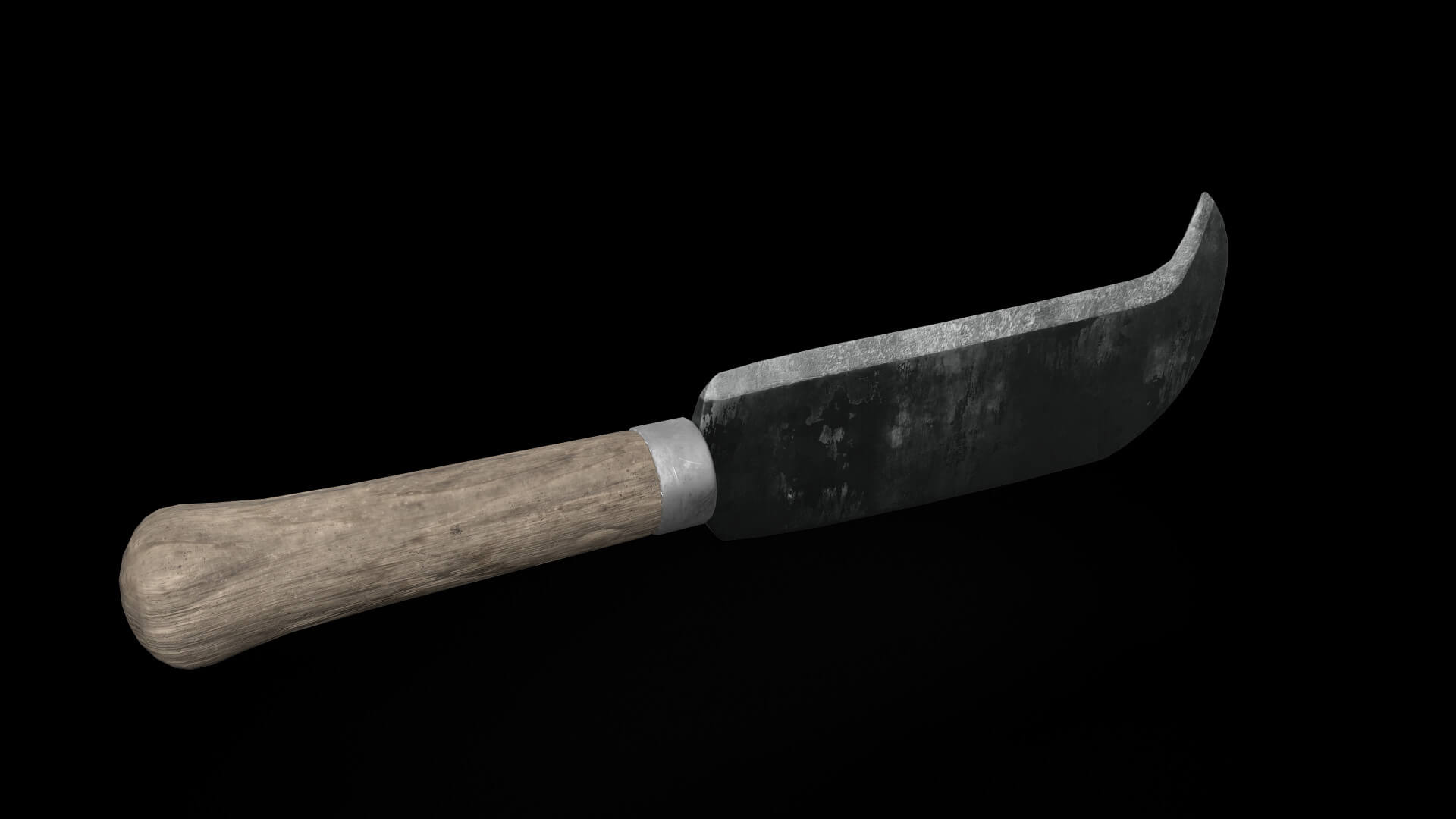 WWI Military Billhook - 3D Model by Pabst