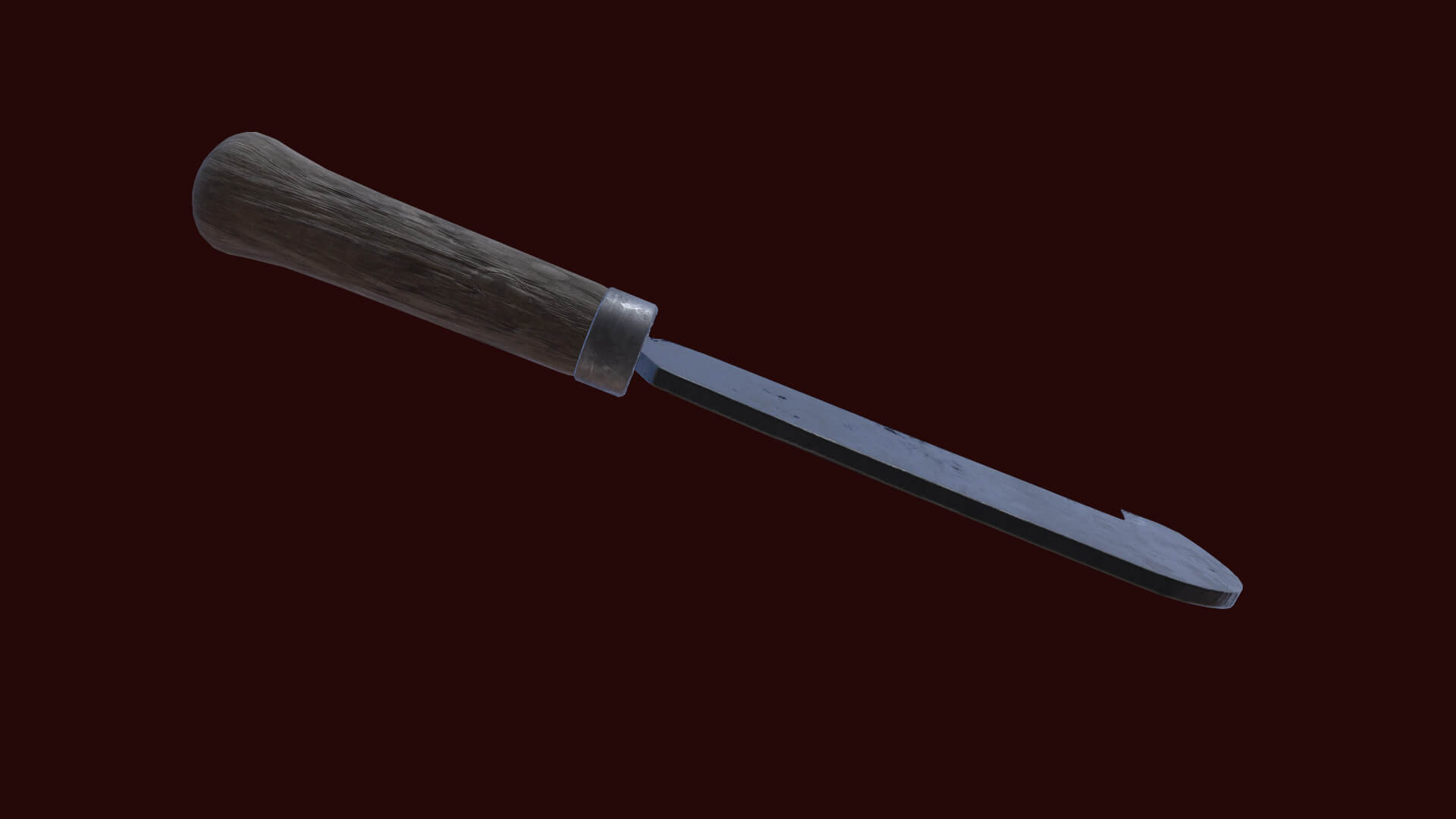 WWI Military Billhook - 3D Model by Pabst