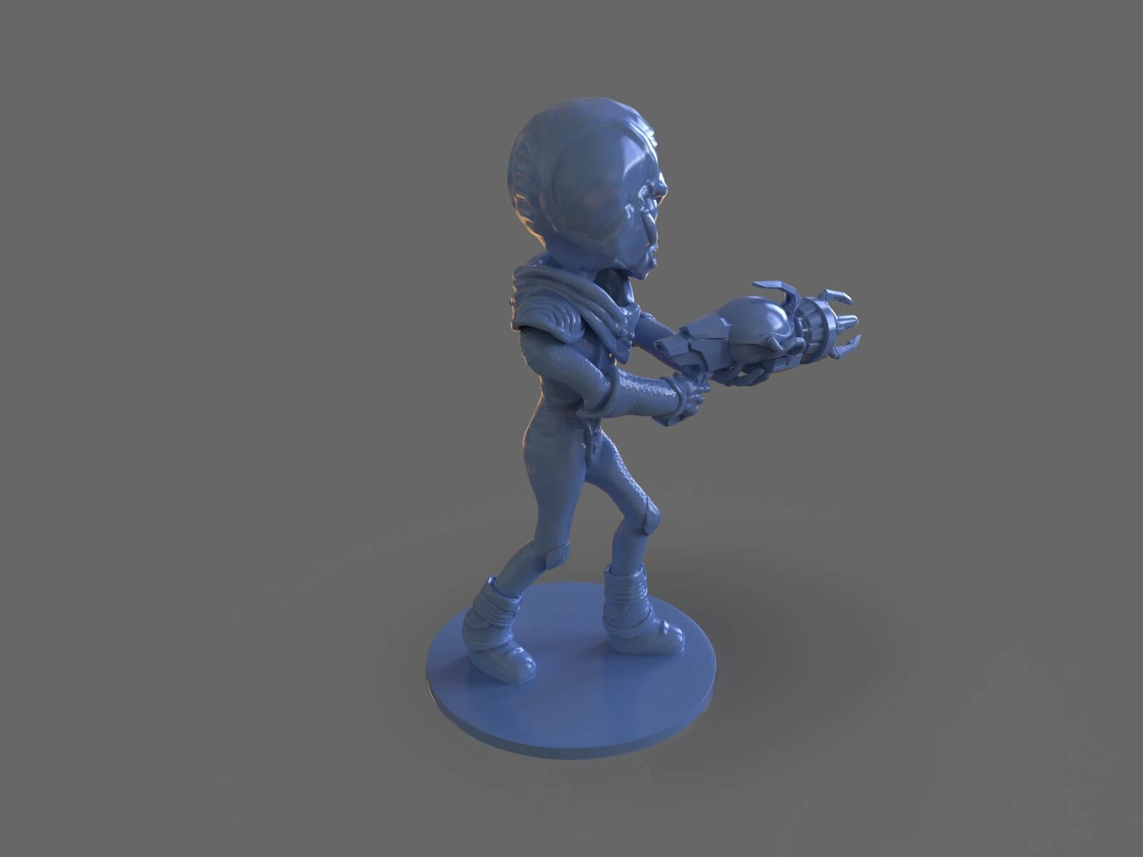 Alien Crypto 137 - 3D Model by PaburoVIII