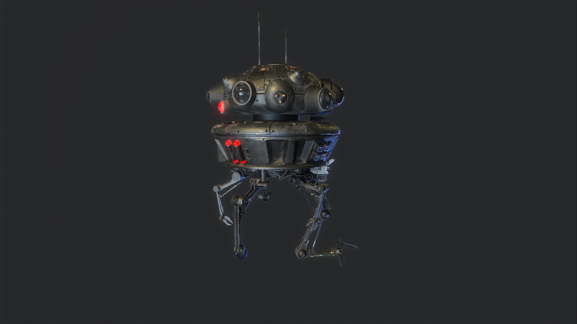 Arakyd Viper Probe Droid - 3D Model by PaburoVIII