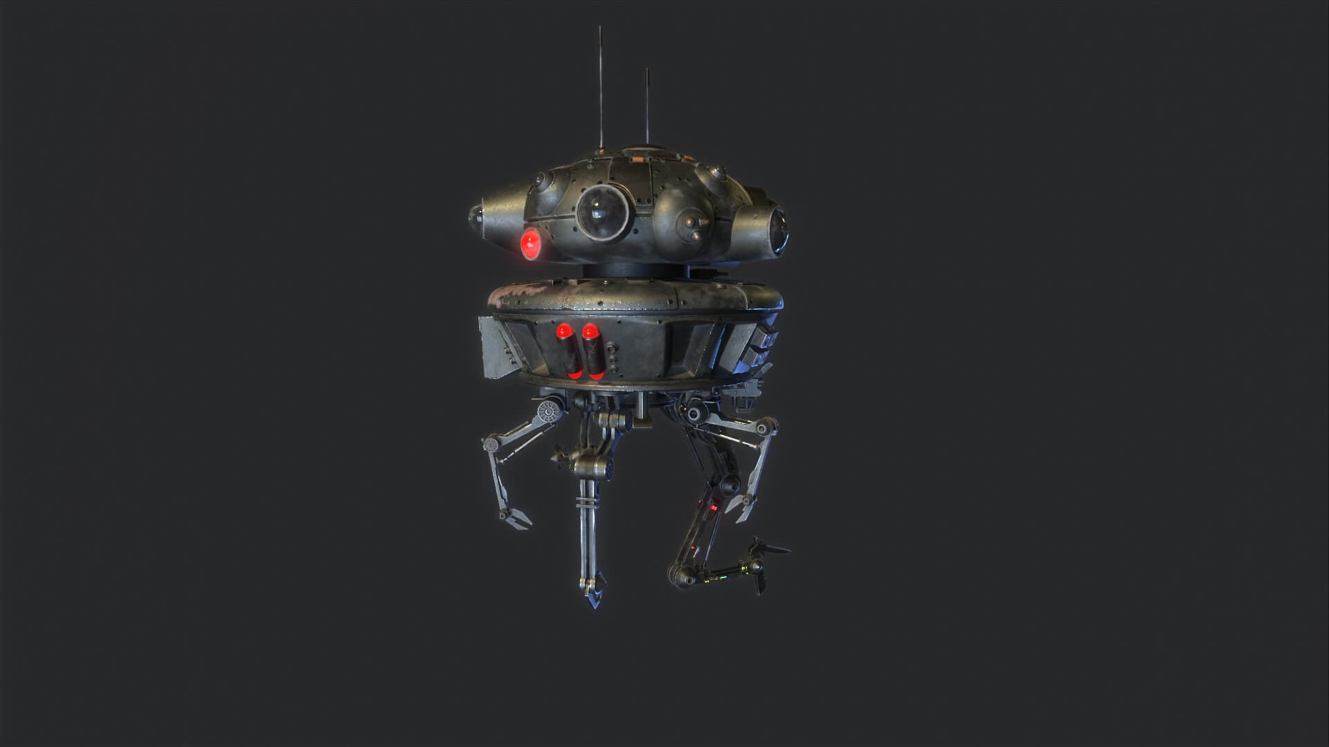 Arakyd Viper Probe Droid - 3D Model by PaburoVIII