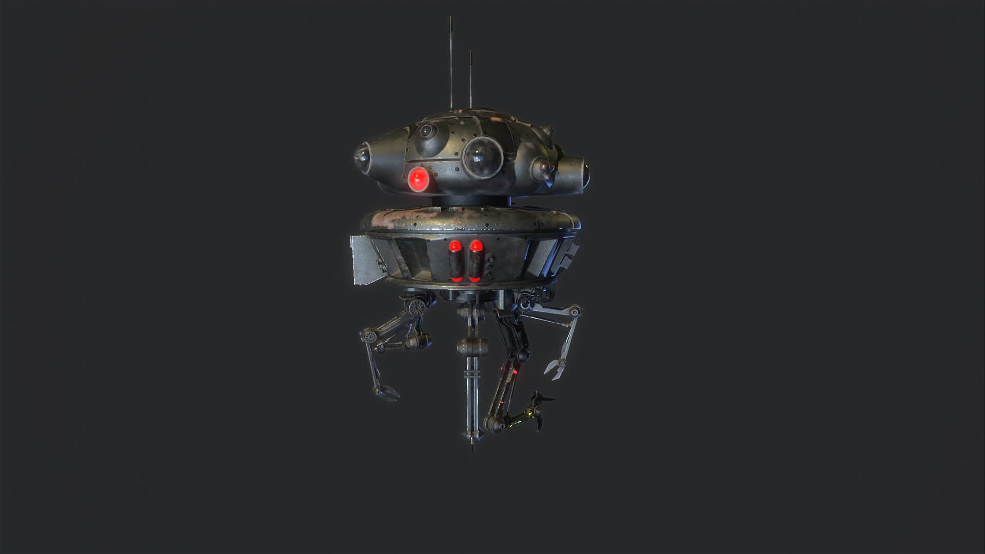 Arakyd Viper Probe Droid - 3D Model by PaburoVIII