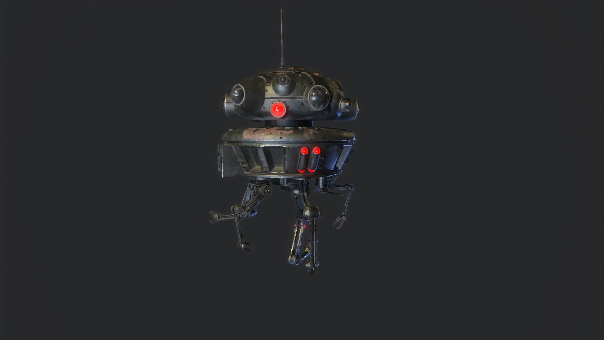 Arakyd Viper Probe Droid - 3D Model by PaburoVIII