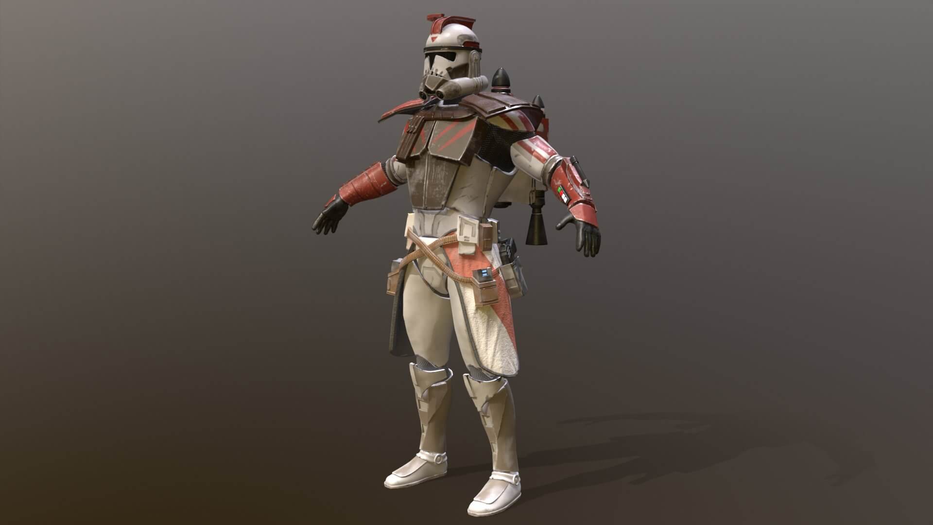 Arc Clone Trooper - 3D Model by PaburoVIII
