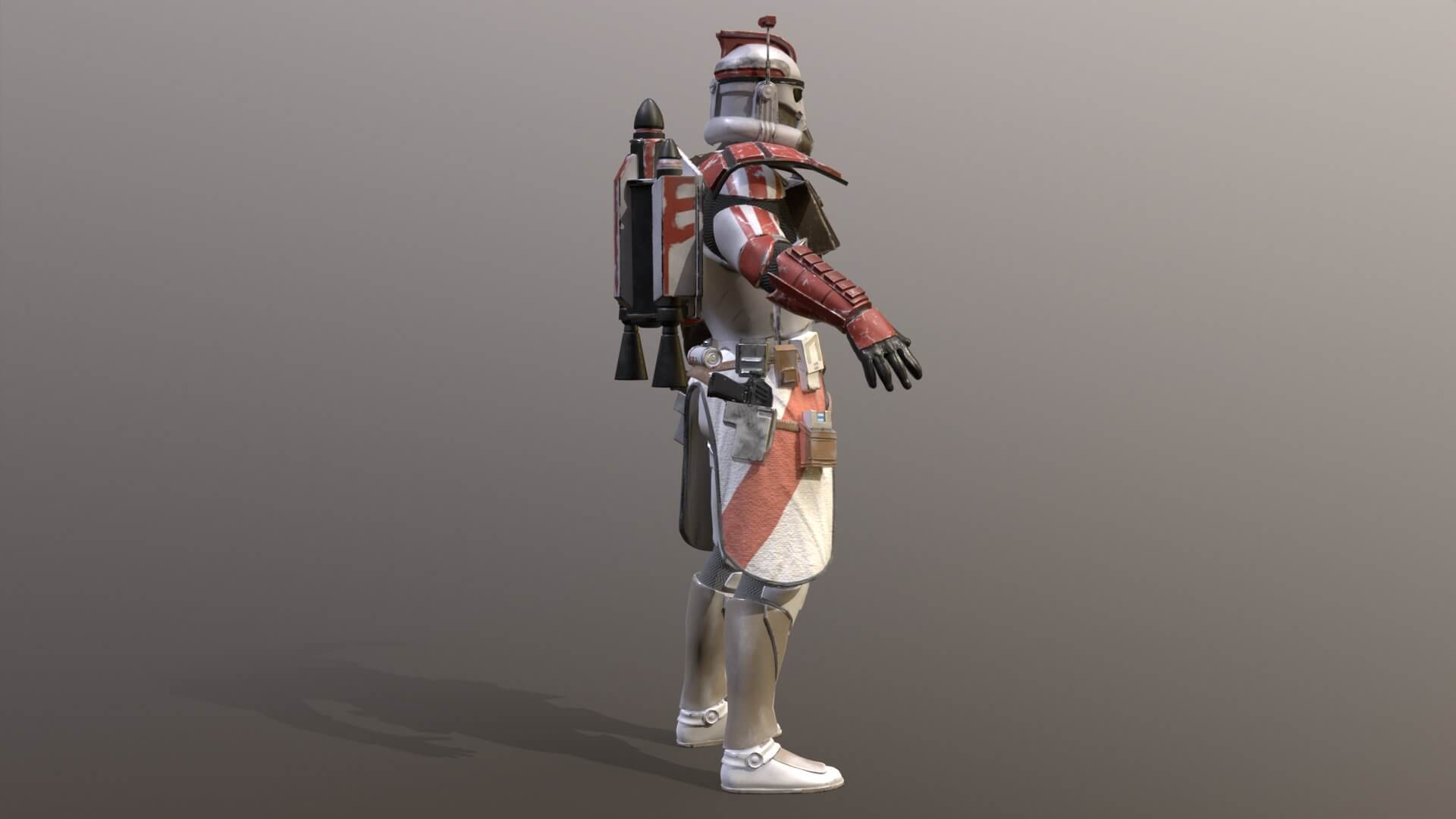 Arc Clone Trooper - 3D Model by PaburoVIII