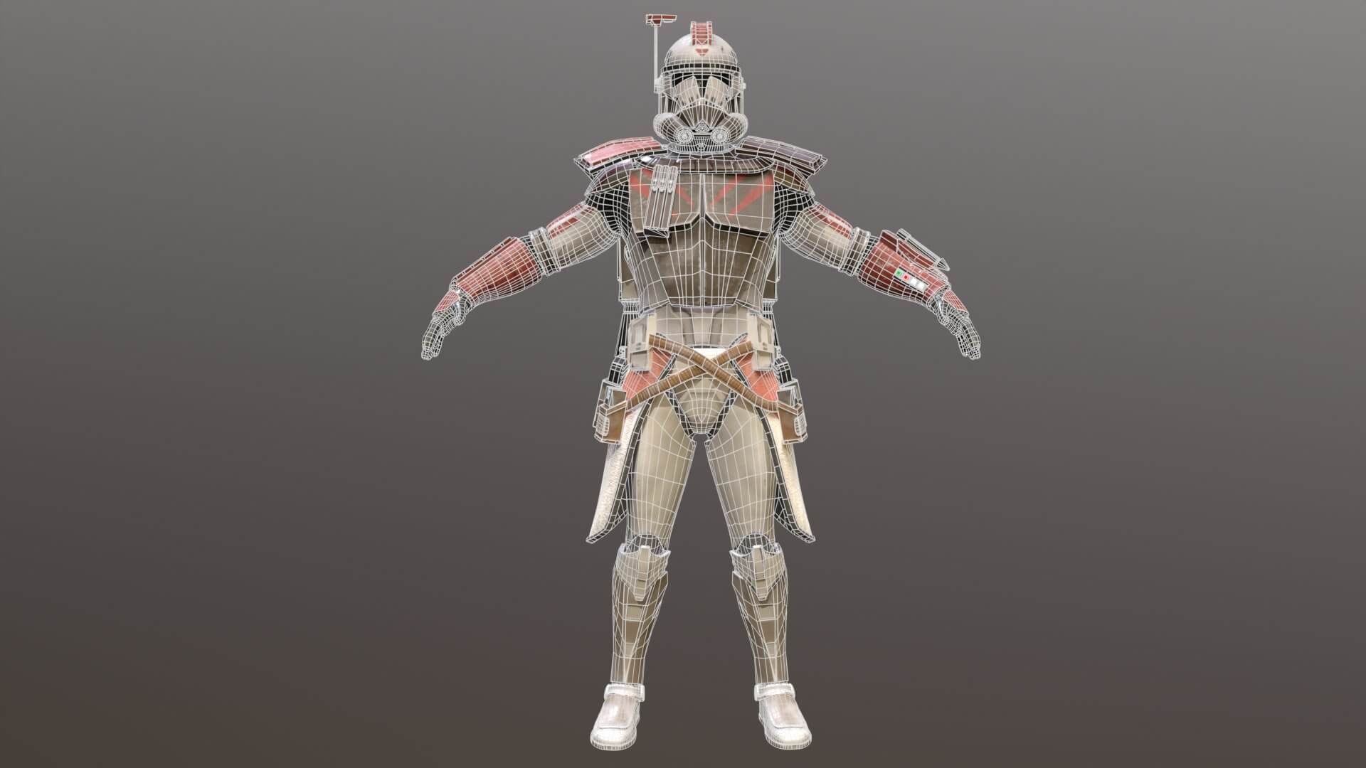 Arc Clone Trooper - 3D Model by PaburoVIII