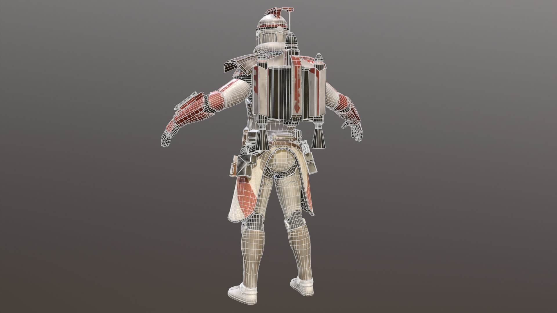 Arc Clone Trooper - 3D Model by PaburoVIII