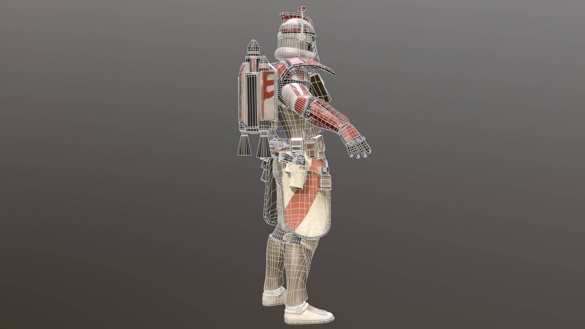 Arc Clone Trooper - 3D Model by PaburoVIII
