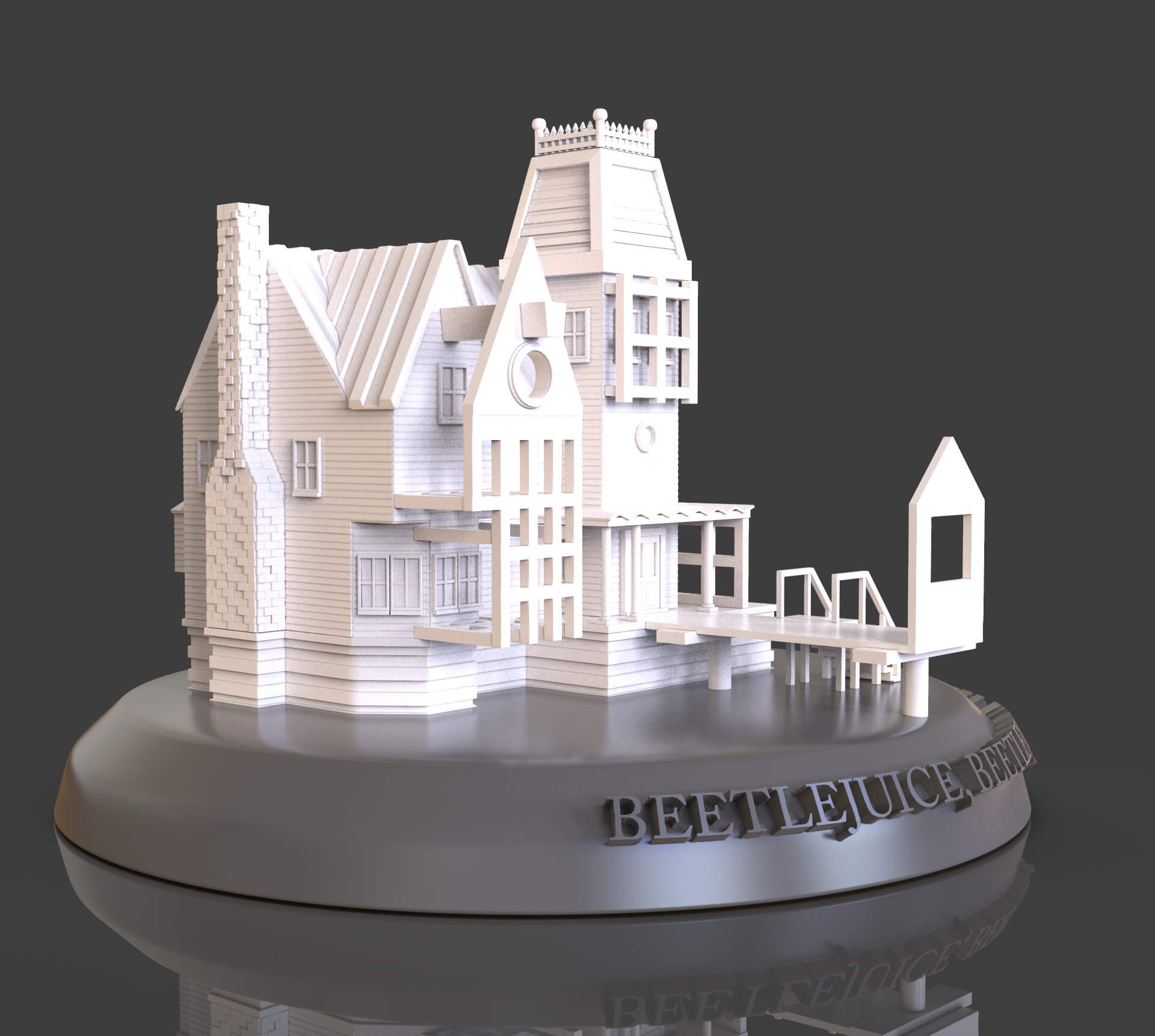 Beetlejuice House Blueprints