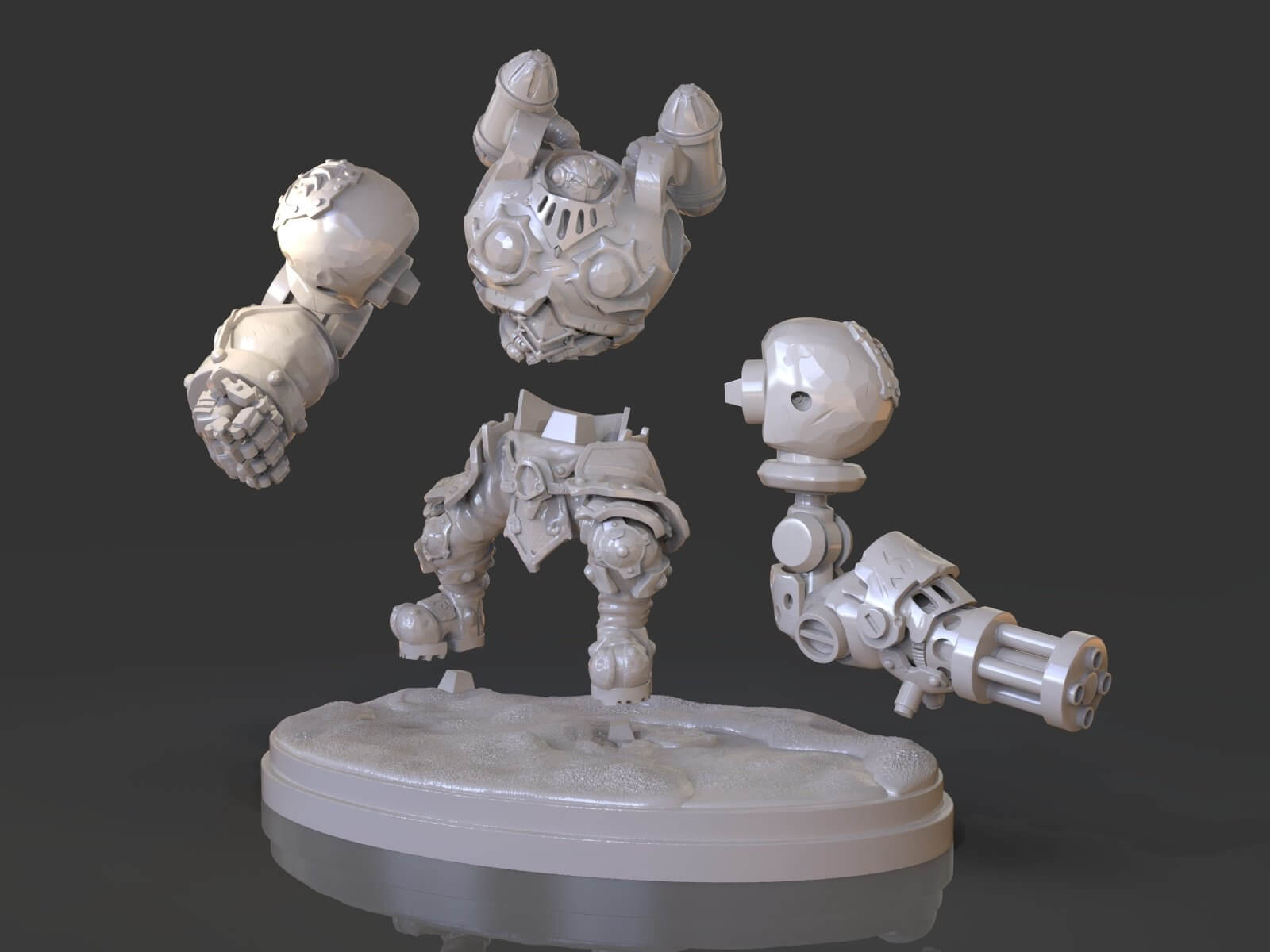 Calibretto Sculpture - 3D Model by PaburoVIII