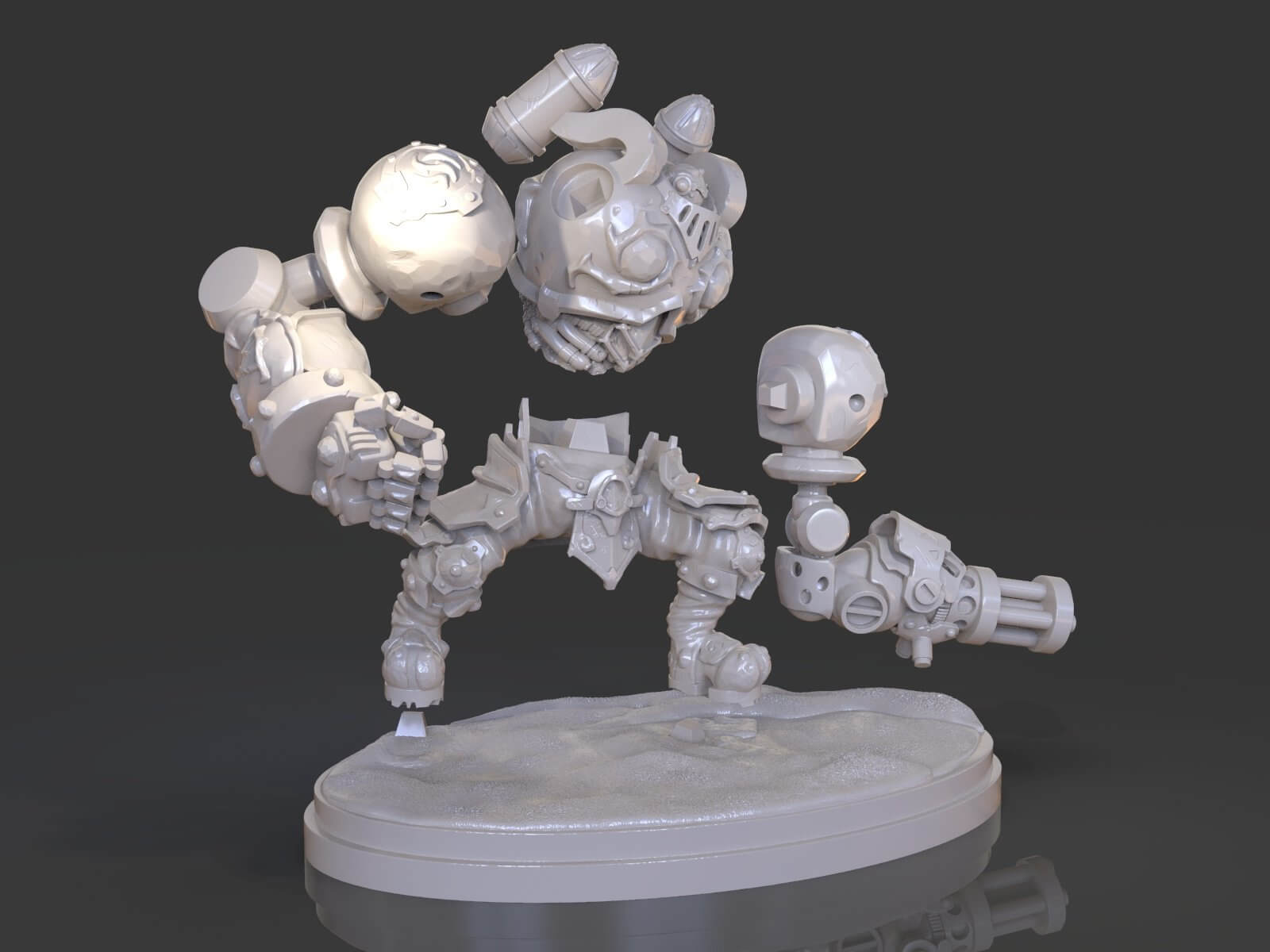 Calibretto Sculpture - 3D Model by PaburoVIII