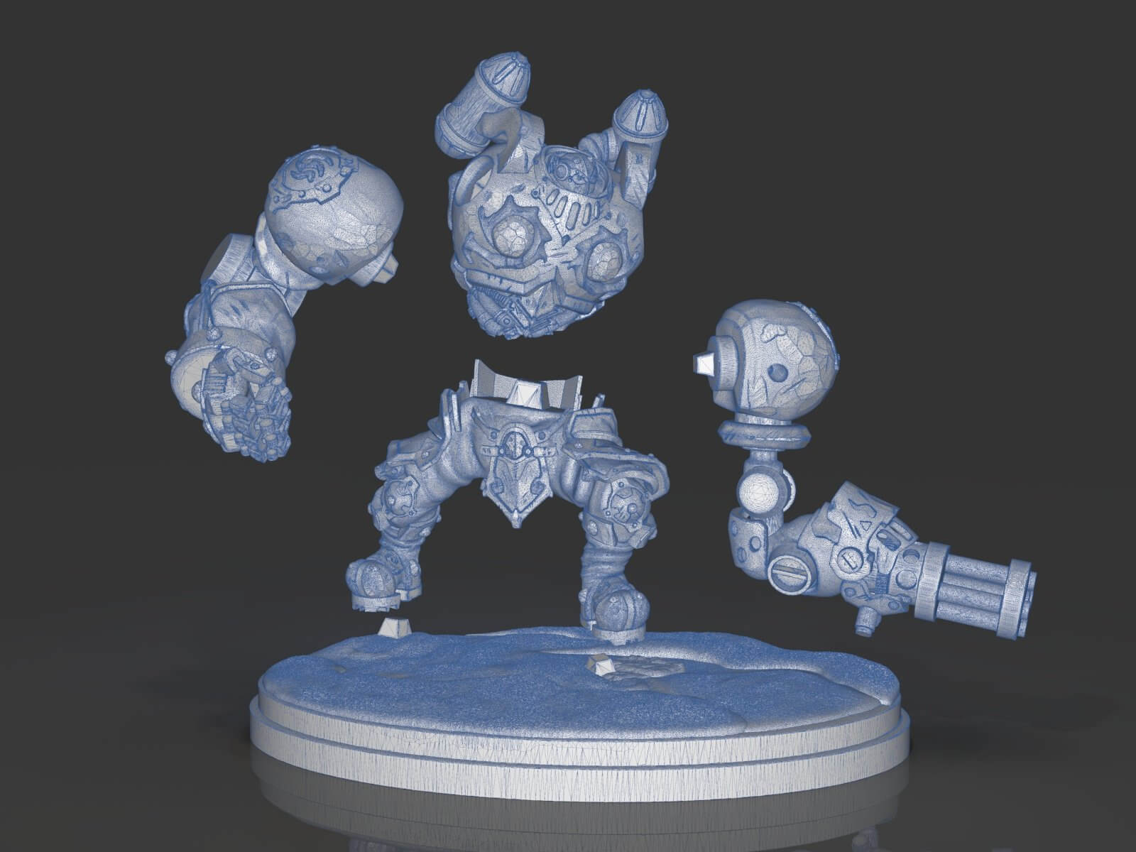 Calibretto Sculpture - 3D Model by PaburoVIII