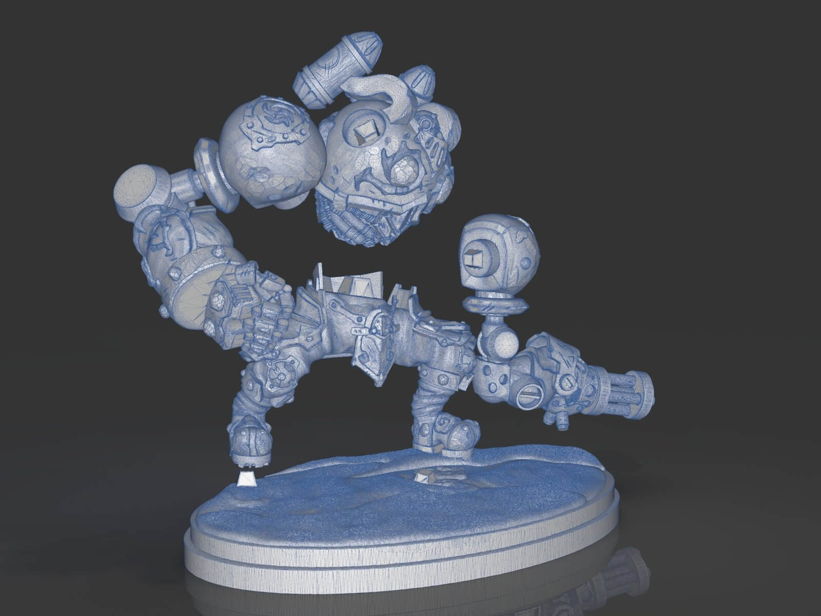 Calibretto Sculpture - 3D Model by PaburoVIII