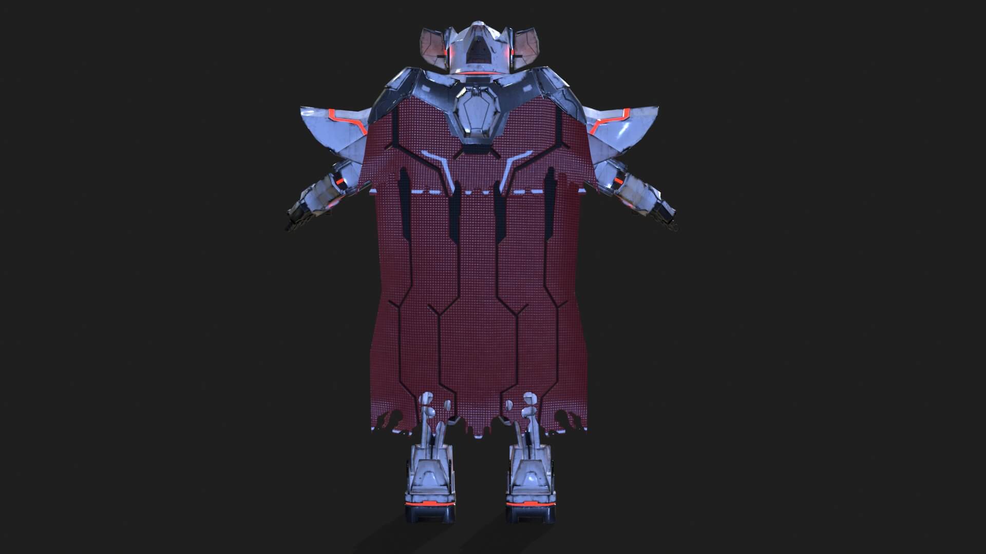 Cast Male SORO - 3D Model by PaburoVIII