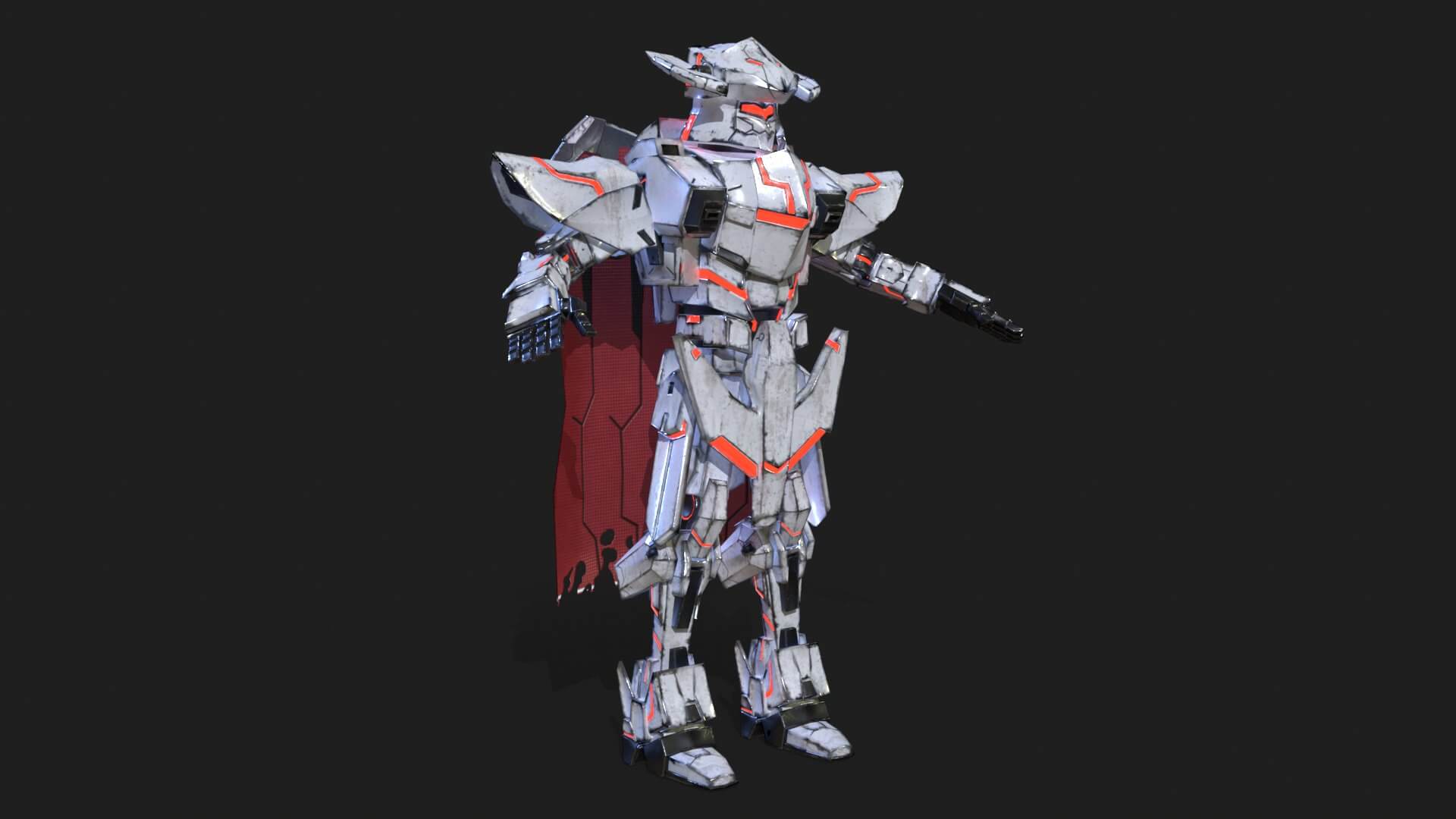 Cast Male SORO - 3D Model by PaburoVIII