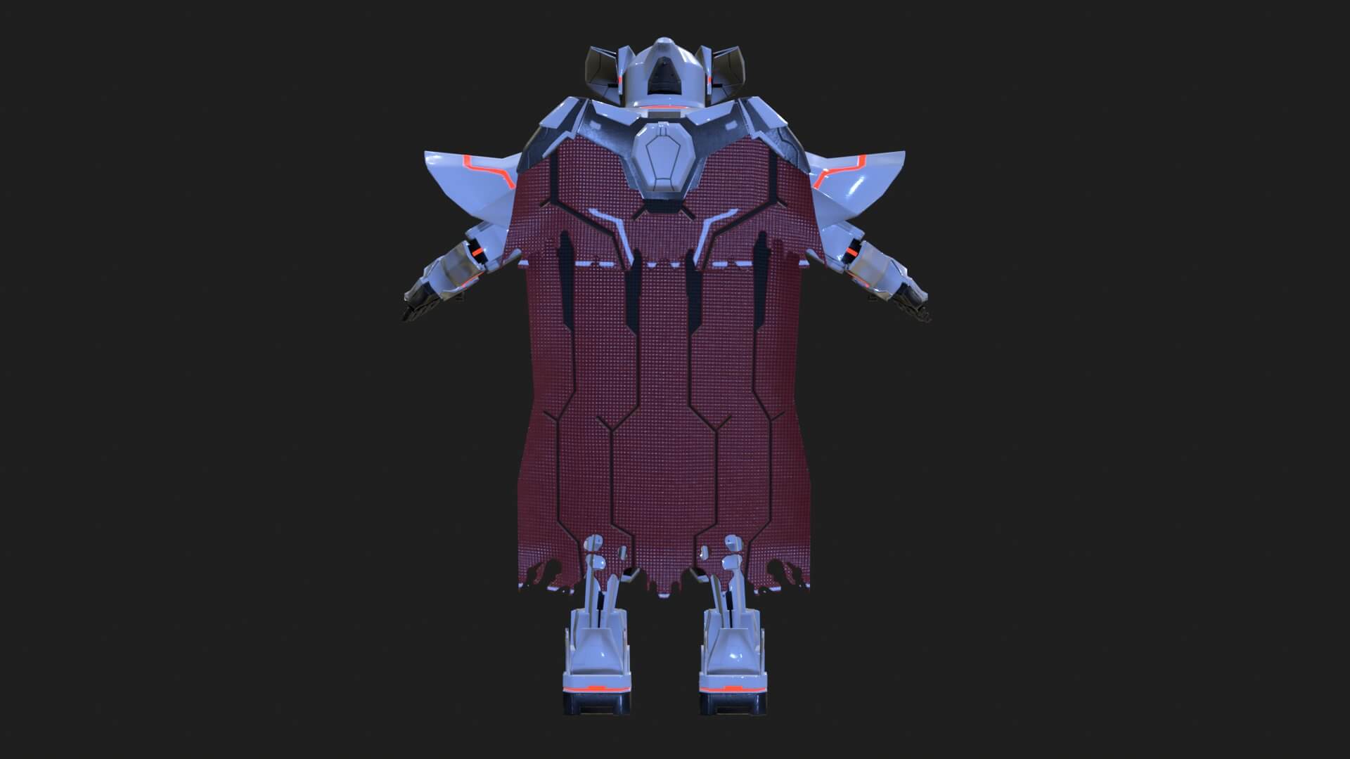 Cast Male SORO - 3D Model by PaburoVIII