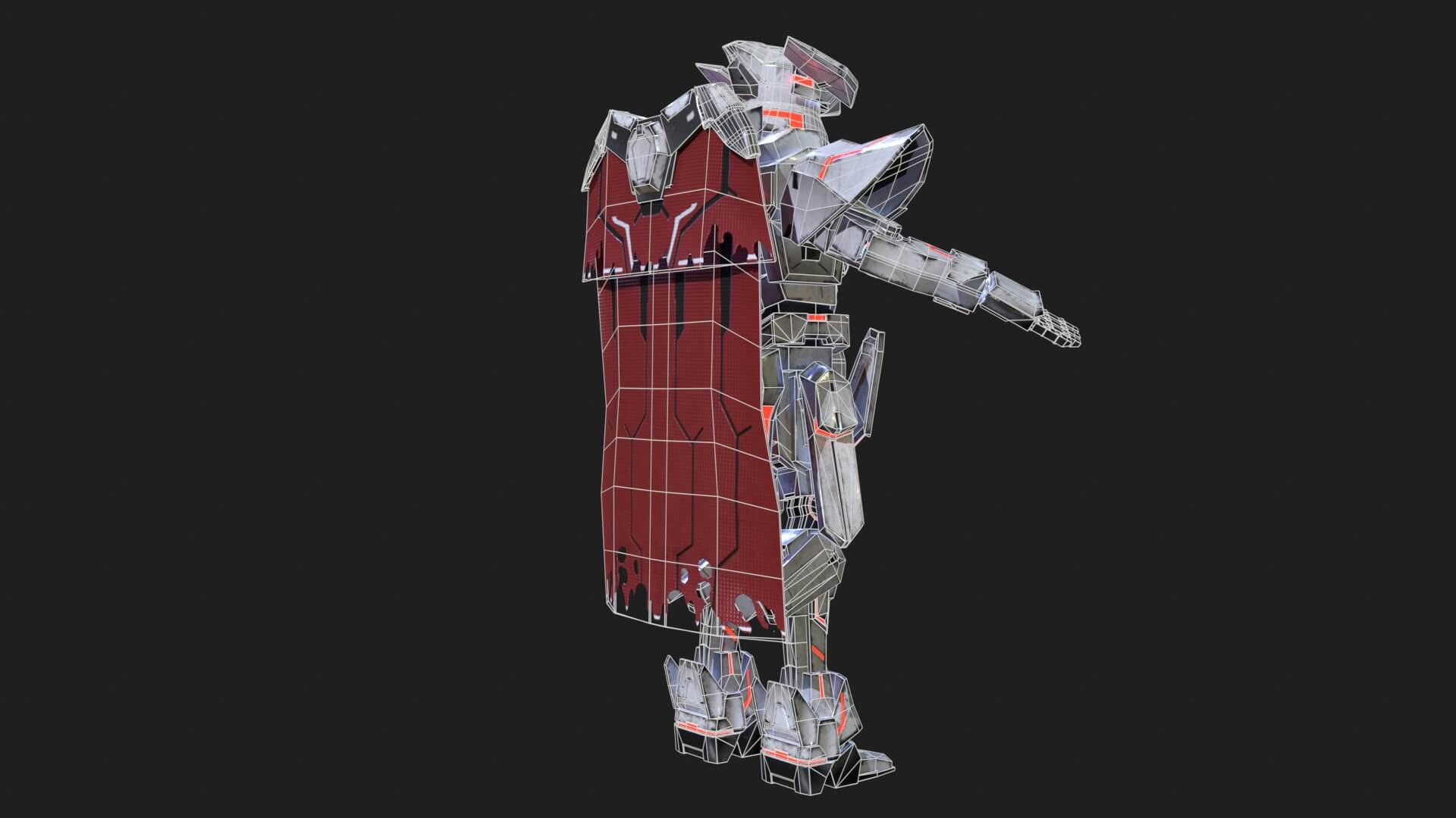 Cast Male SORO - 3D Model by PaburoVIII