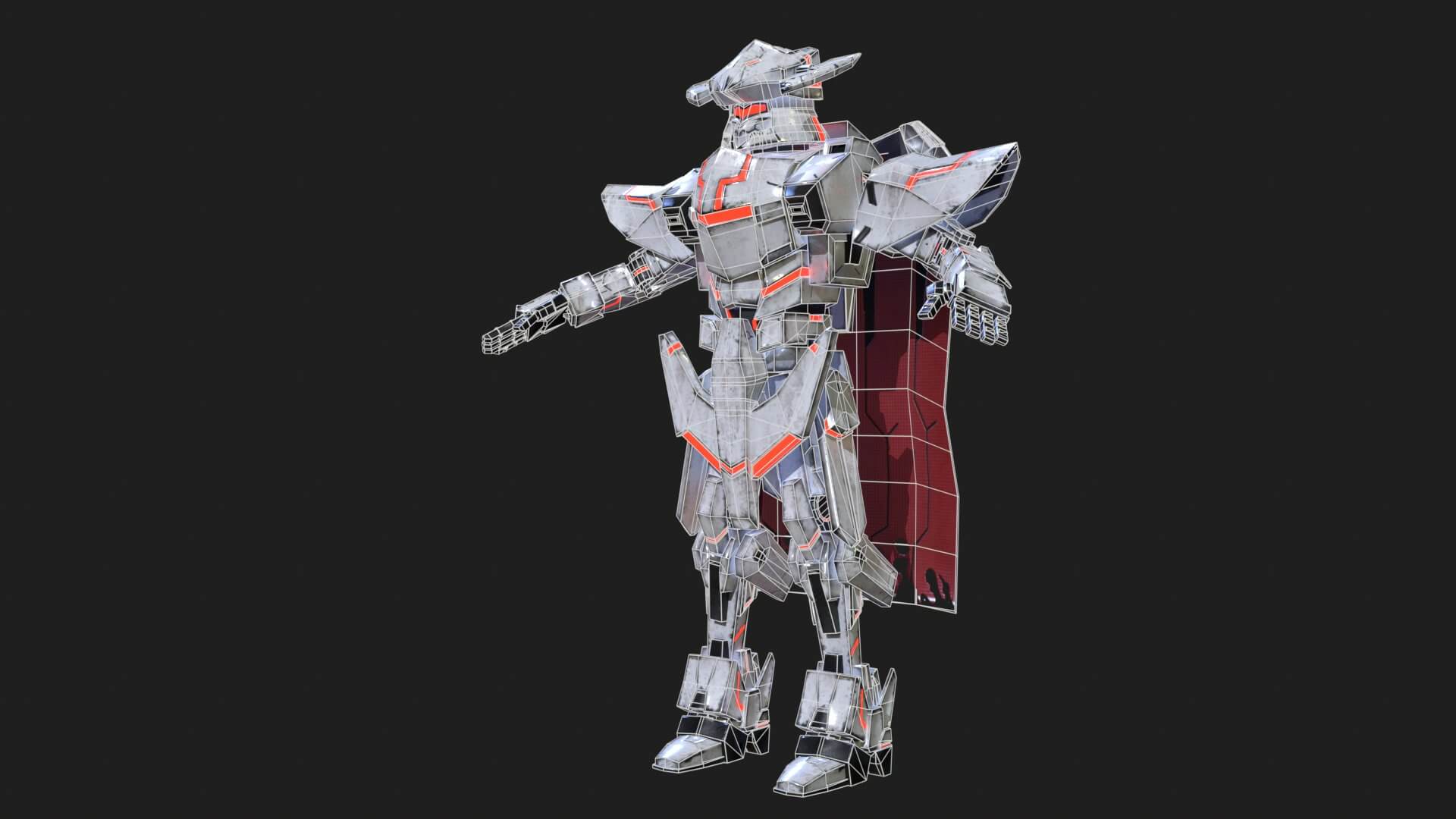 Cast Male SORO - 3D Model by PaburoVIII