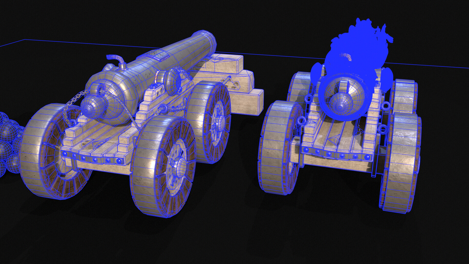 Chinese Zodiac Animals Cannon - 3D Model by PaburoVIII