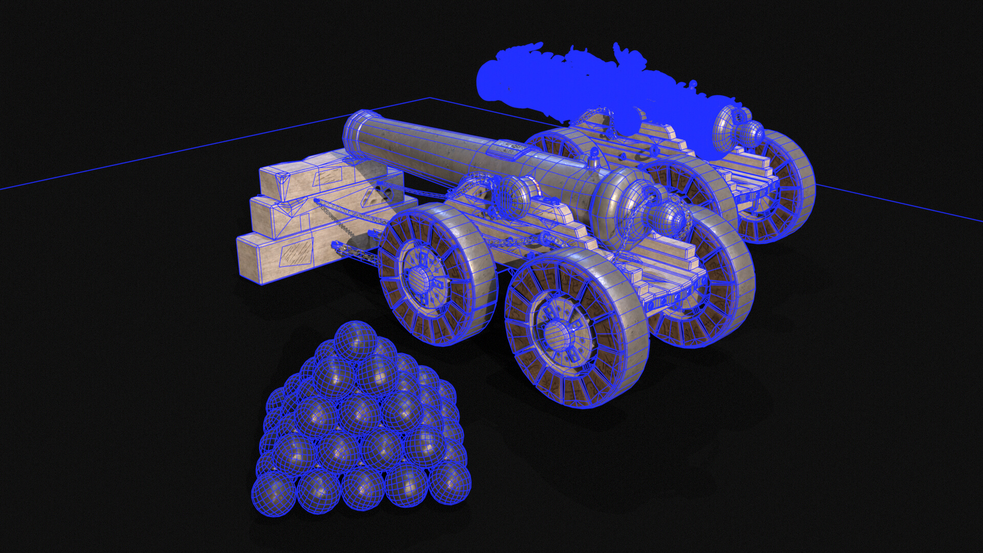 Chinese Zodiac Animals Cannon - 3D Model by PaburoVIII