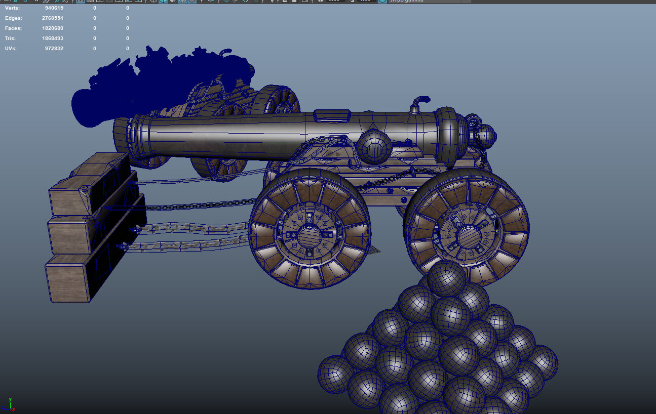 Chinese Zodiac Animals Cannon - 3D Model by PaburoVIII