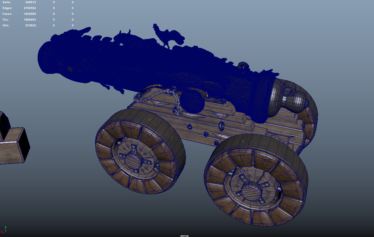 Chinese Zodiac Animals Cannon - 3D Model by PaburoVIII