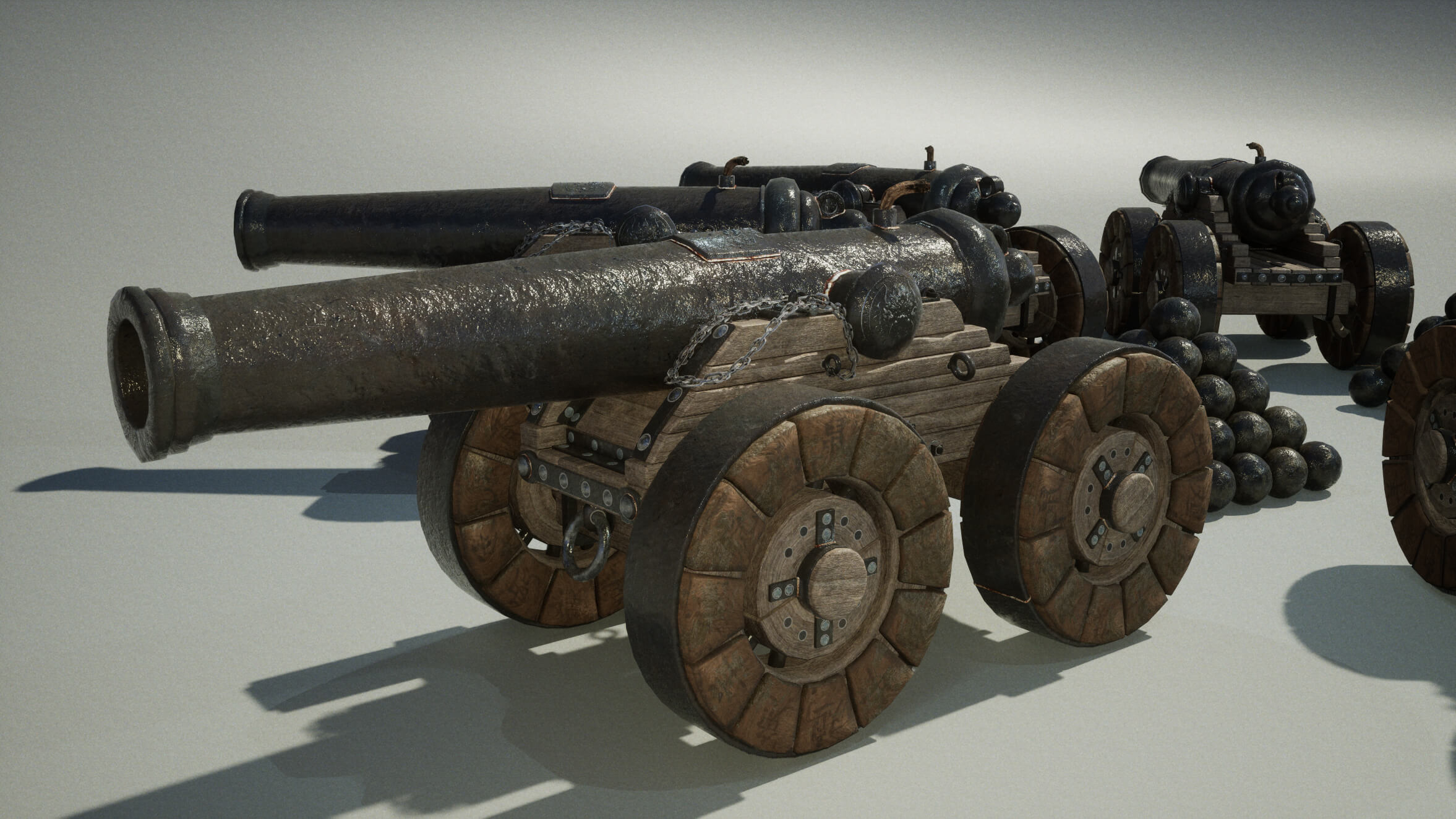 Chinese Zodiac Animals Cannon - 3D Model by PaburoVIII