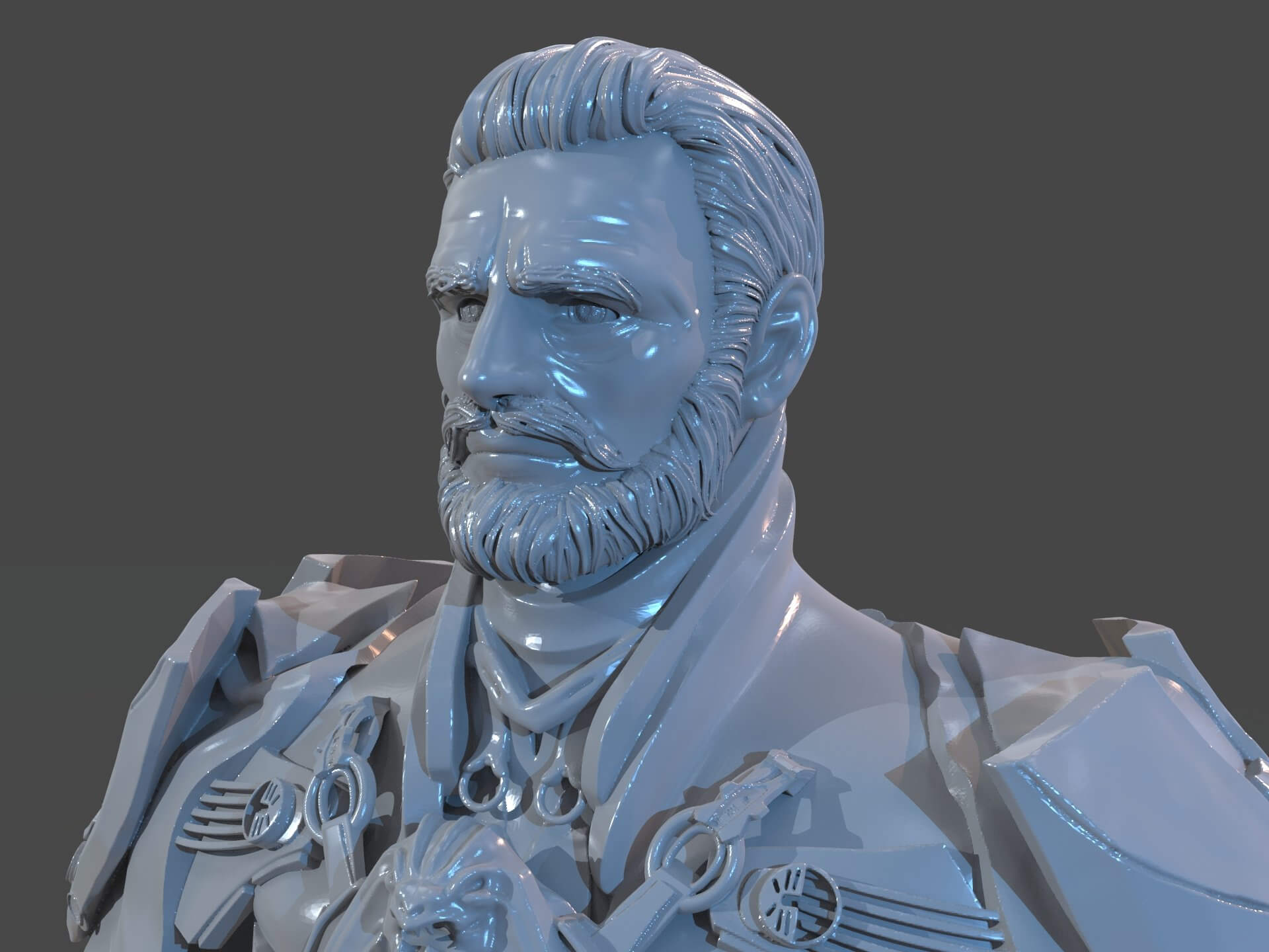 Emperor Valkorion - 3D Model by PaburoVIII
