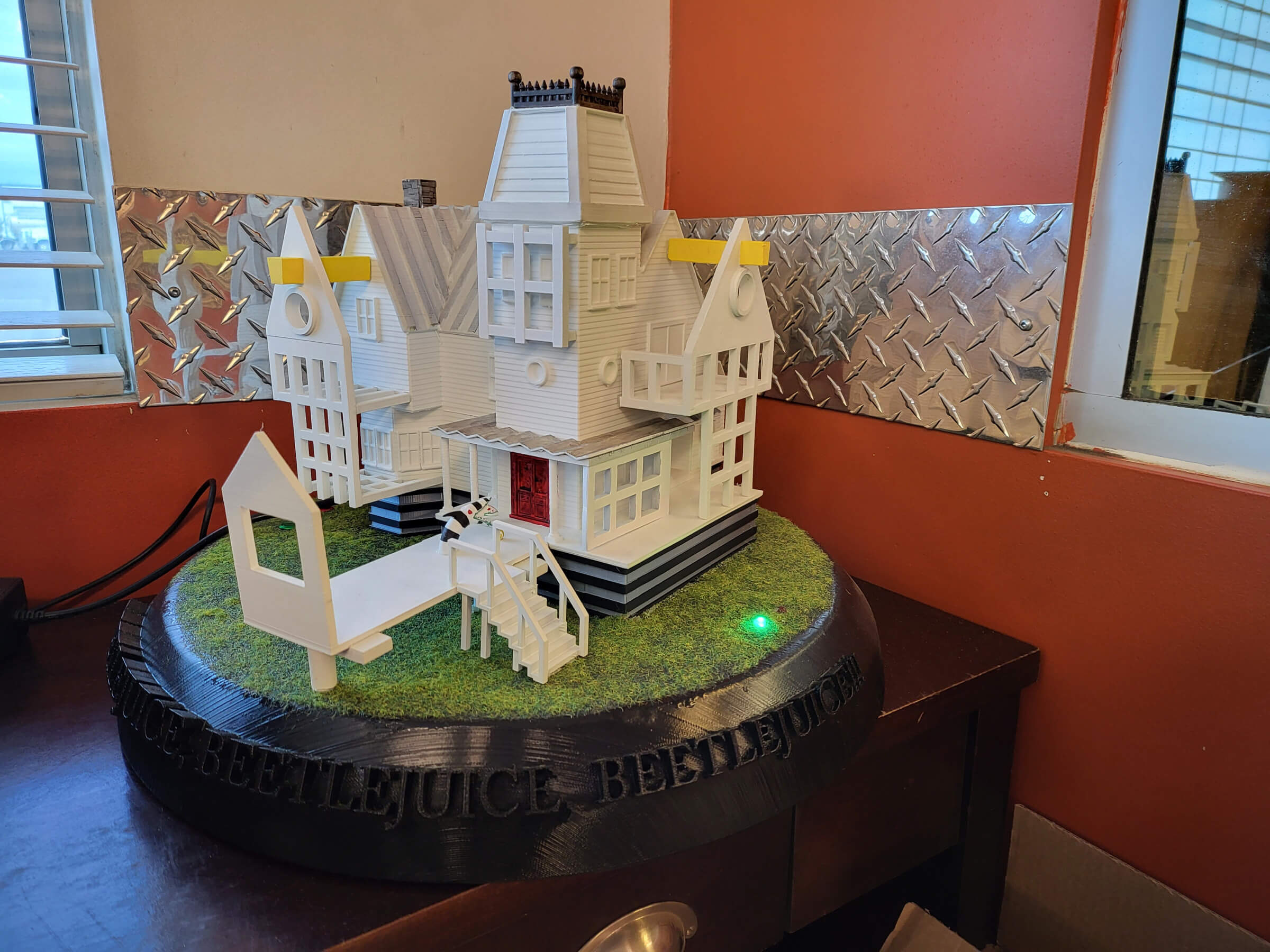 Beetlejuice House 3D Print by Client 3D Render by PaburoVIII