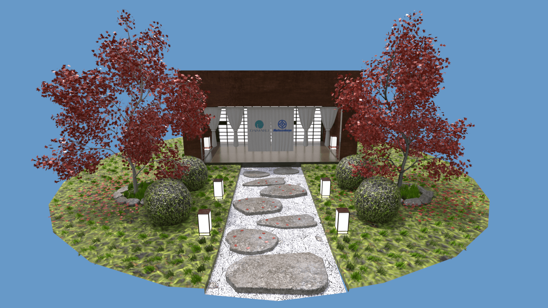 Diorama Daimaru Food Museum 3D Render, Digital Art by PaburoVIII