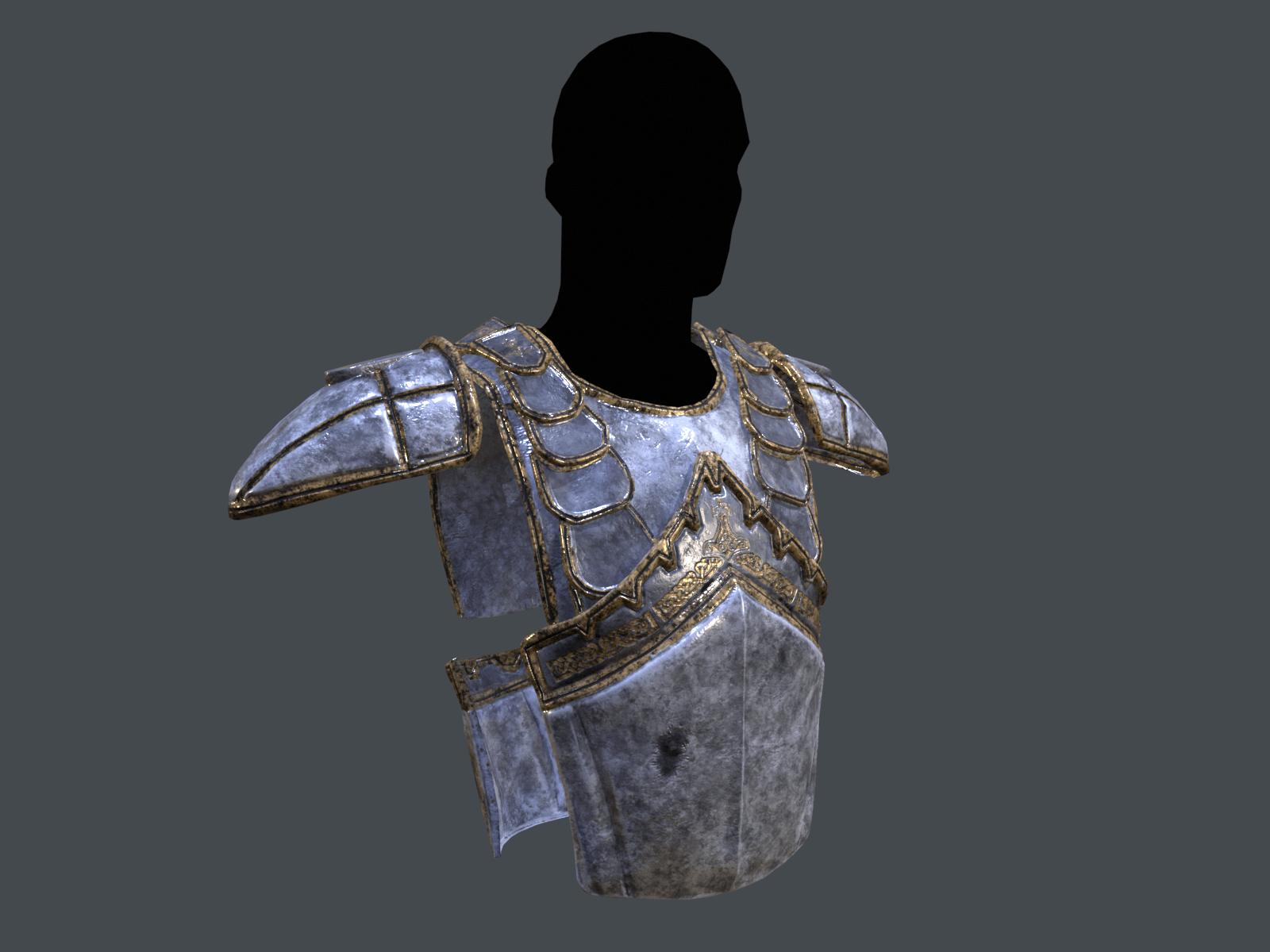 Dwarf Medieval 3D Render, Digital Art by PaburoVIII