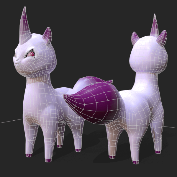 Good Lama 3D Render | RenderHub Gallery