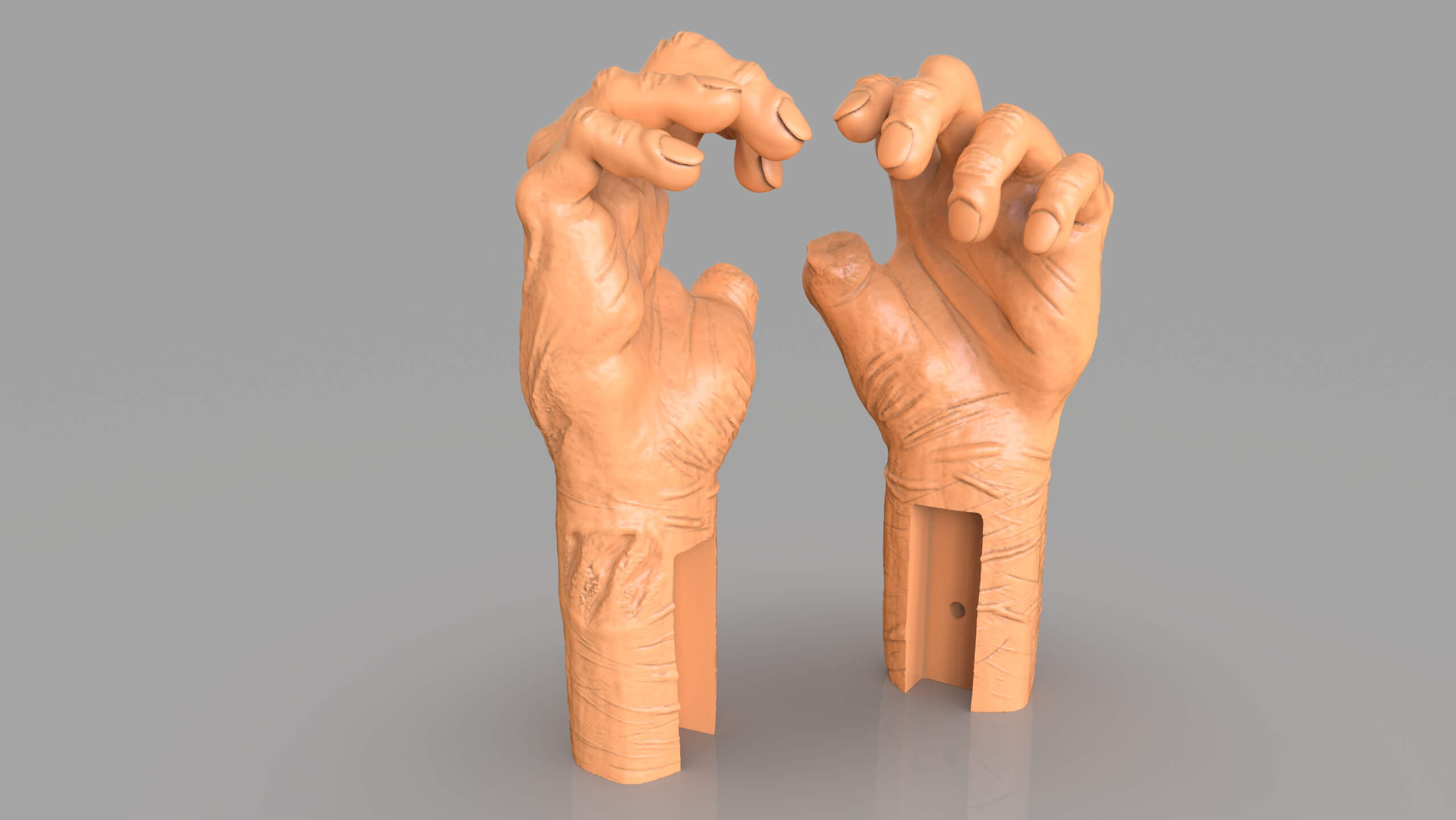 Hangman Hands 3D Render, Digital Art by PaburoVIII