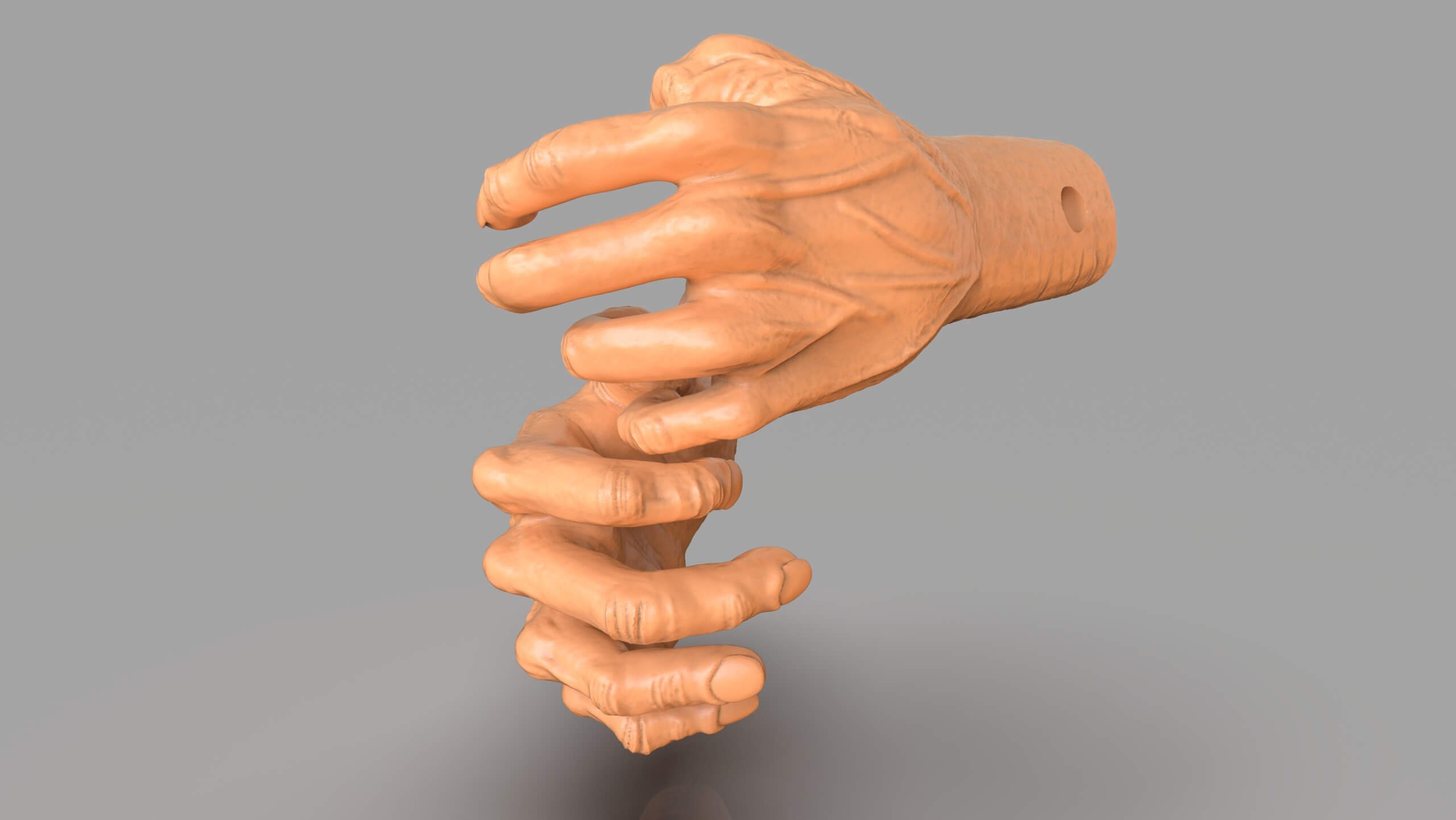 Hangman Hands 3D Render, Digital Art by PaburoVIII