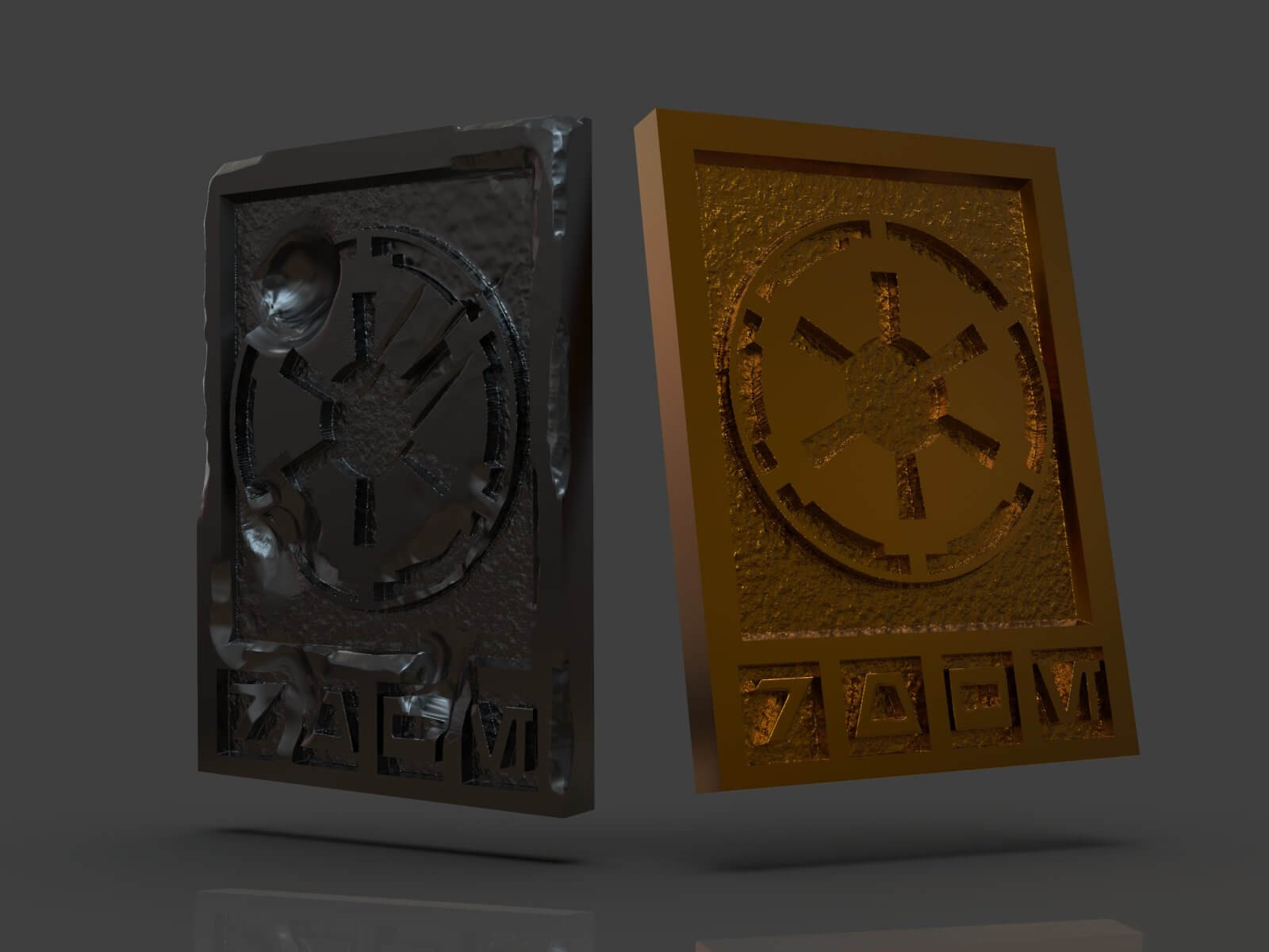 Imperial Credits 3D Render | RenderHub Gallery