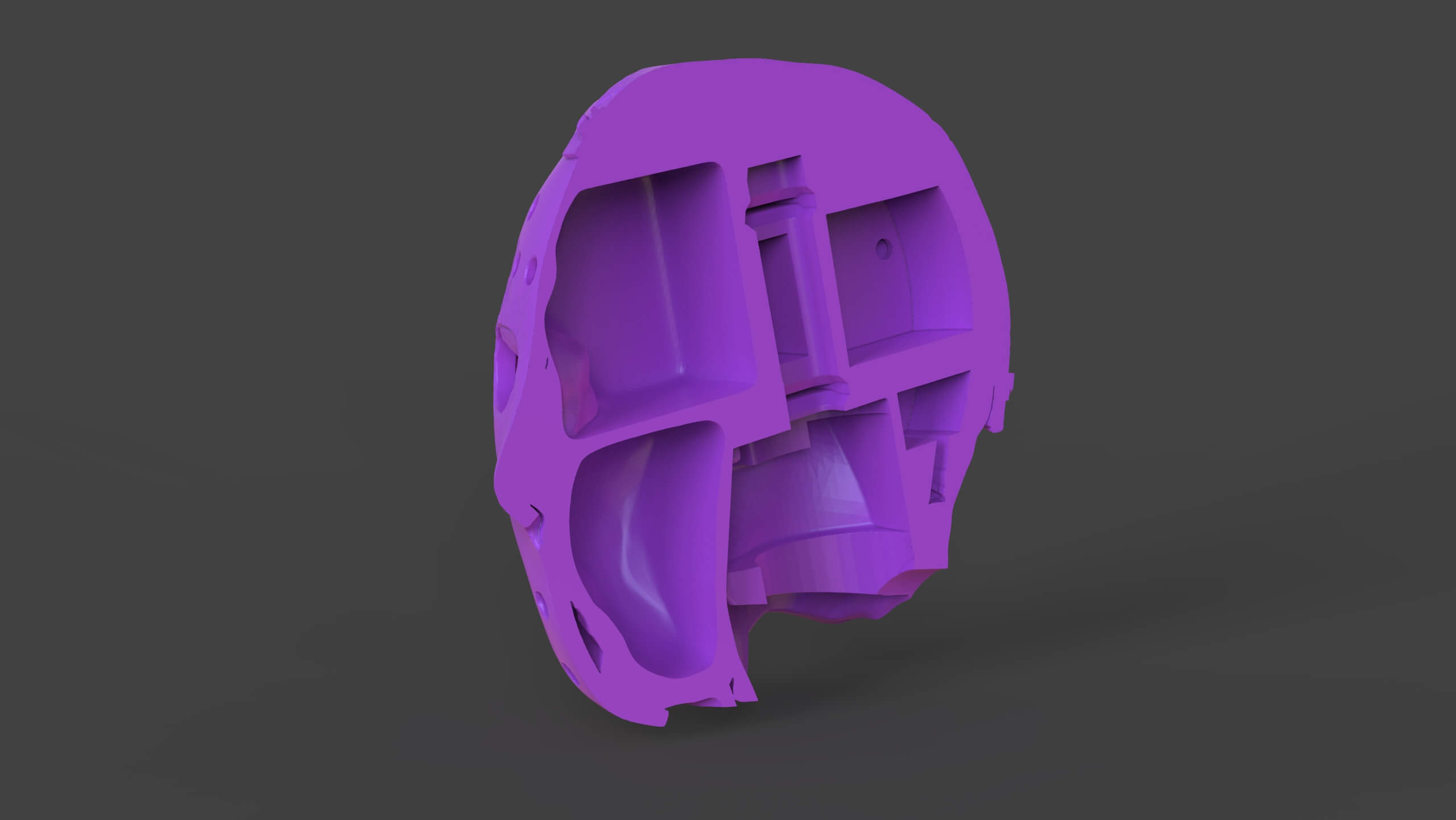 Jason Voorhes Head 3D Render, Digital Art by PaburoVIII