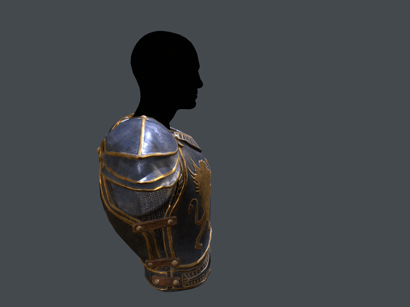 Knight Armor 3D Render | RenderHub Gallery