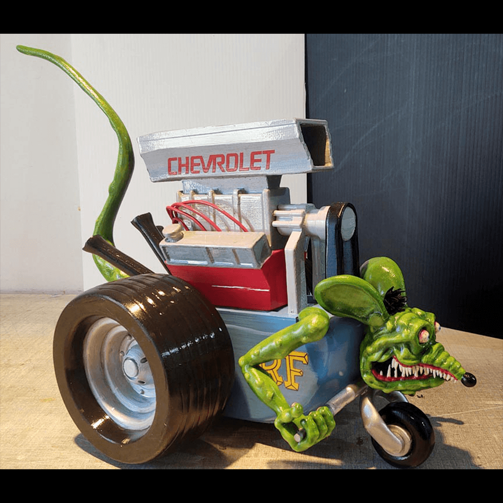 Rat Power 3D Render | RenderHub Gallery