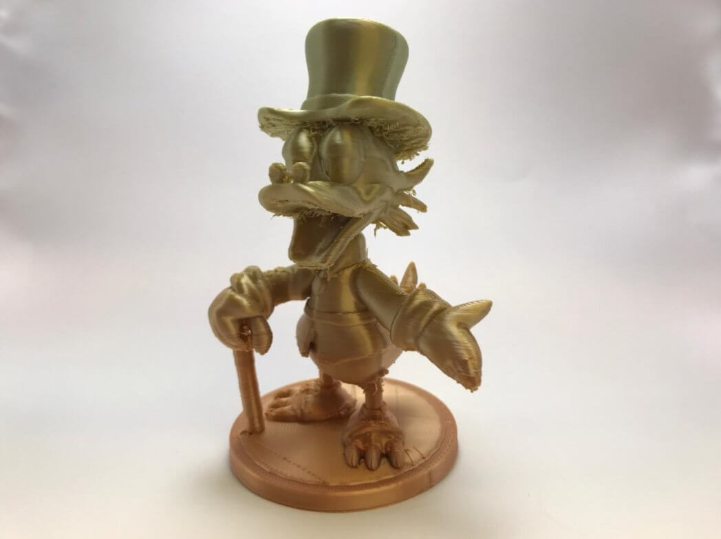 Scrooge MCDuck 3D Print 3D Render, Digital Art by PaburoVIII